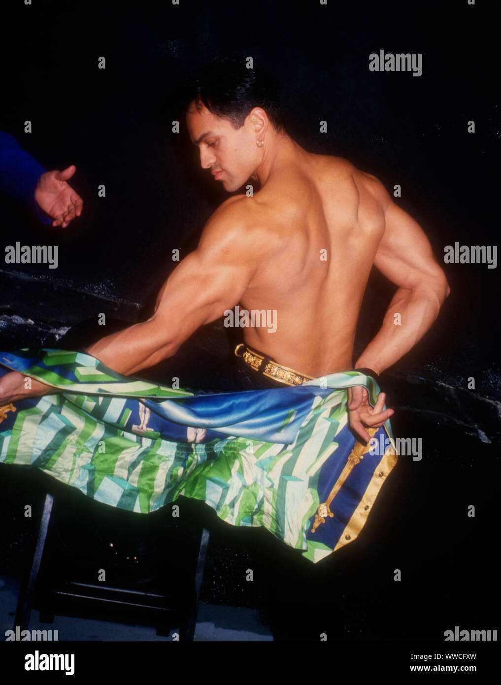 West Hollywood, California, USA 10th December 1994 Actor/model Apollo ...