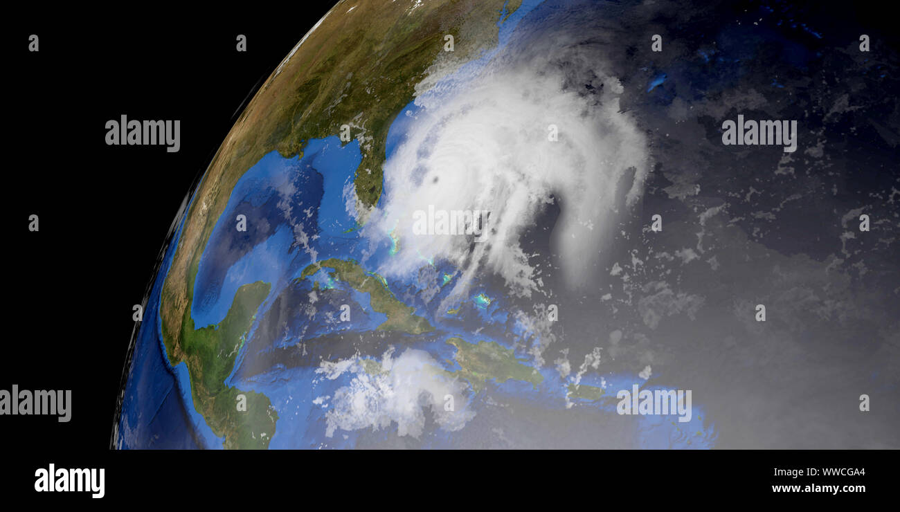 Hurricane Humberto extremely detailed and realistic high resolution 3d ...