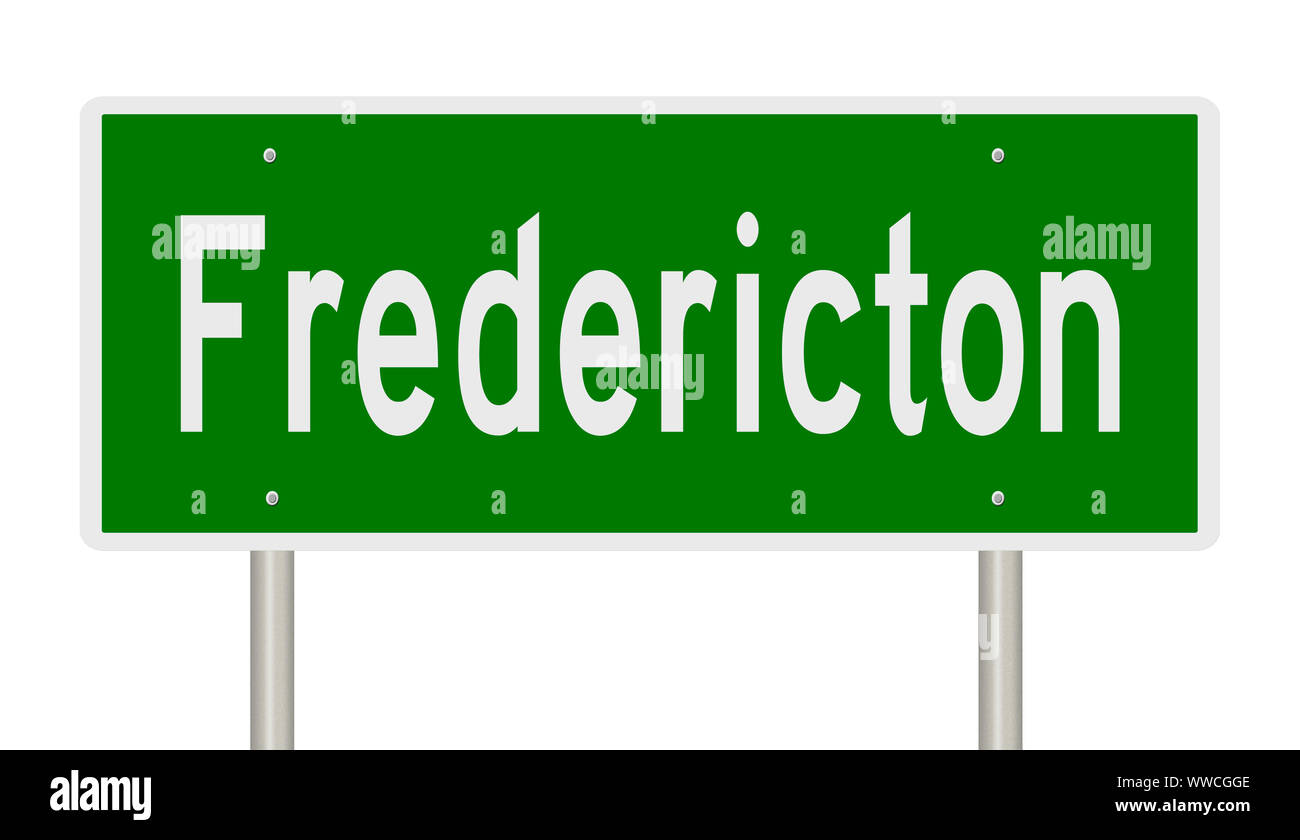 City Fredericton New Brunswick Canada High Resolution Stock Photography ...