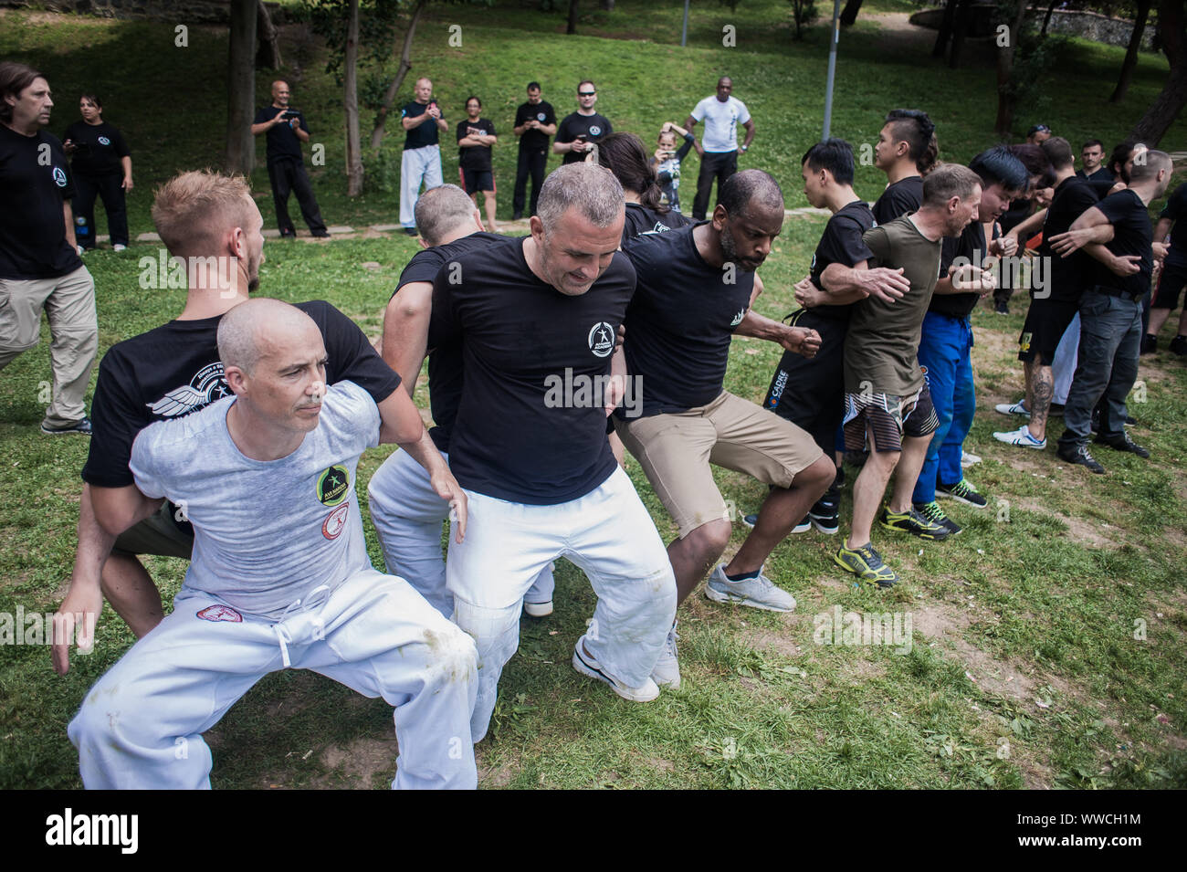 ISTANBUL, TURKEY - Maj 30 - Jun 02. 2019. Large group of international ...
