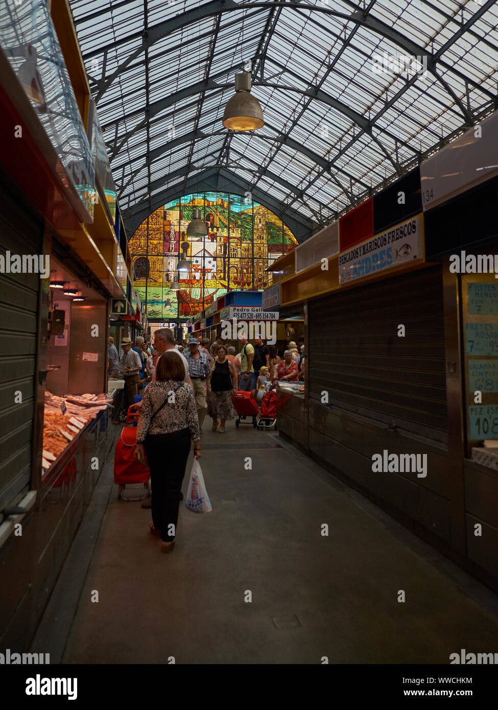 Malaga central market atarazanas hi-res stock photography and images ...