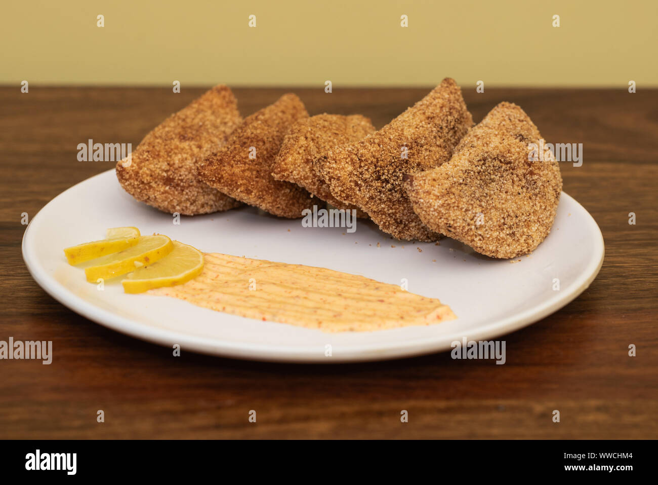 Goan Prawn Rissois or Rissóis de Camarão Stock Photo - Alamy