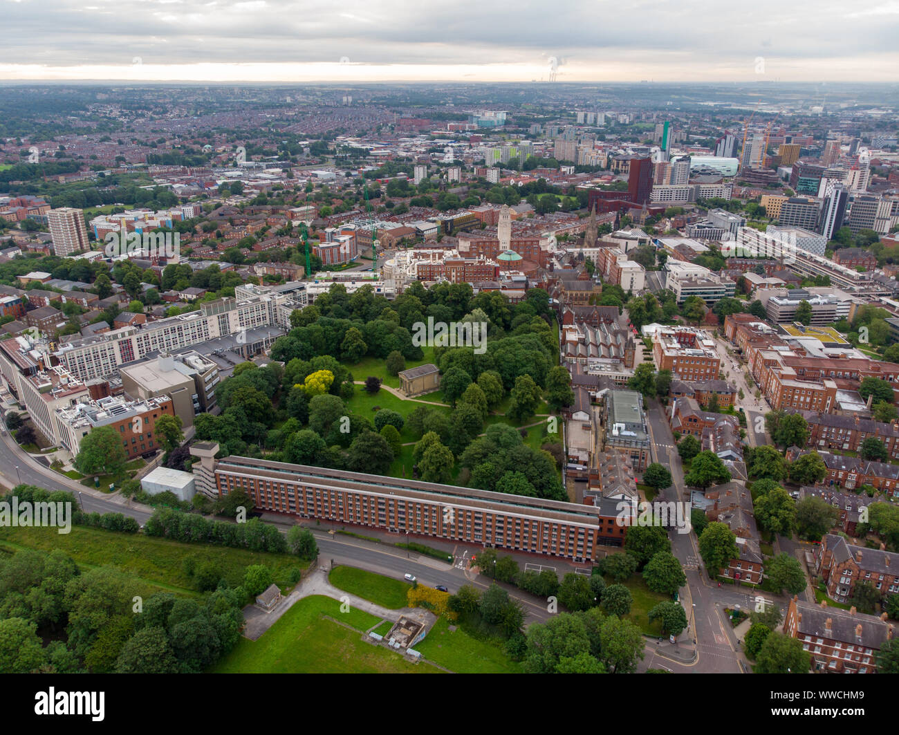 Leeds city center skyline hi-res stock photography and images - Alamy