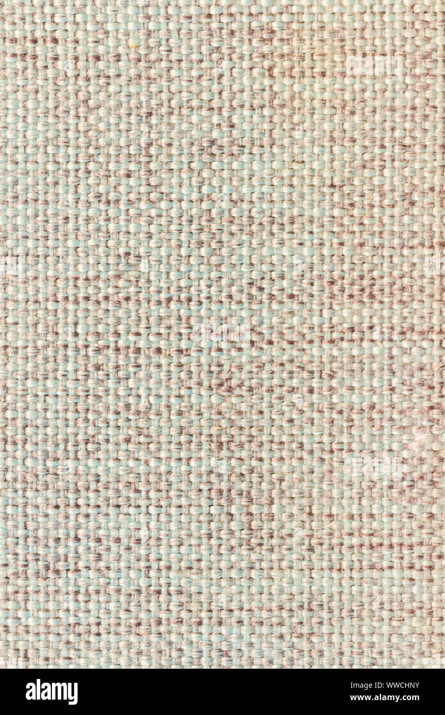 Blank textile, jute, linen tag, piece isolated on white background ...