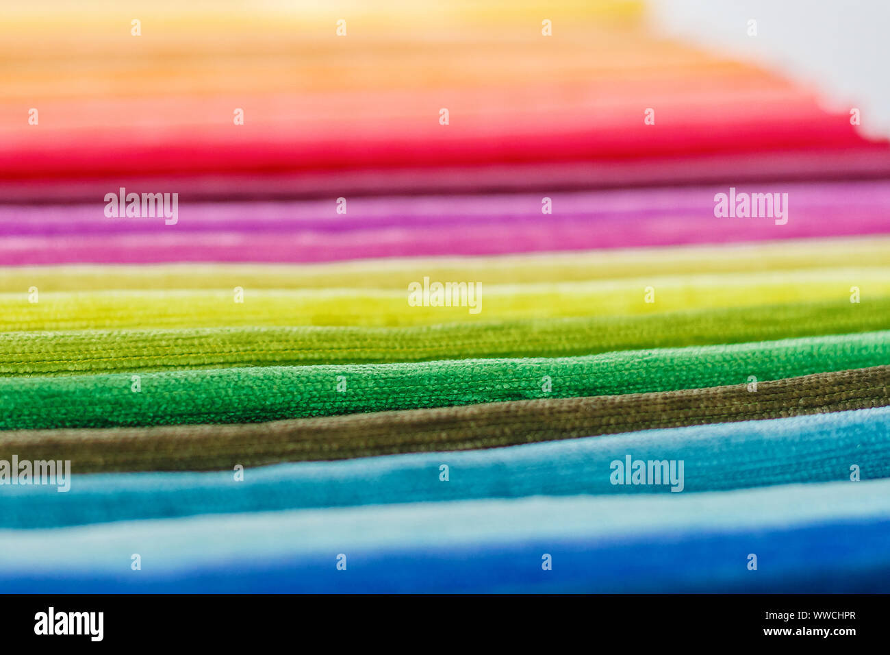 Cloth color samples hi-res stock photography and images - Alamy