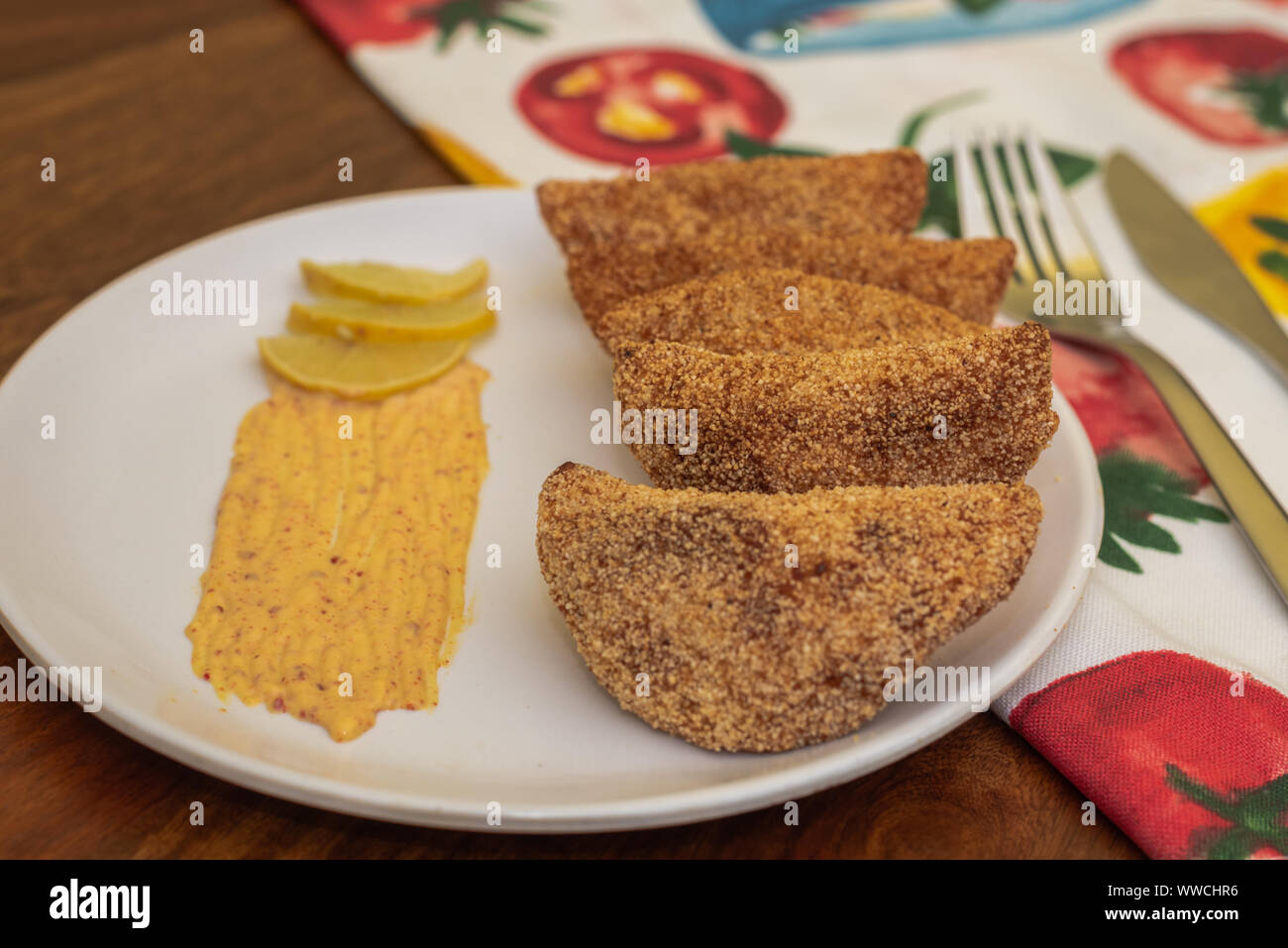 Goan Prawn Rissois or Rissóis de Camarão Stock Photo - Alamy