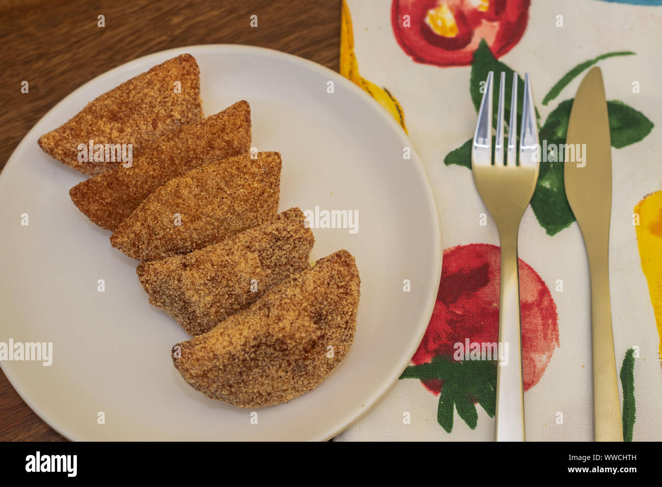 Goan Prawn Rissois or Rissóis de Camarão Stock Photo - Alamy