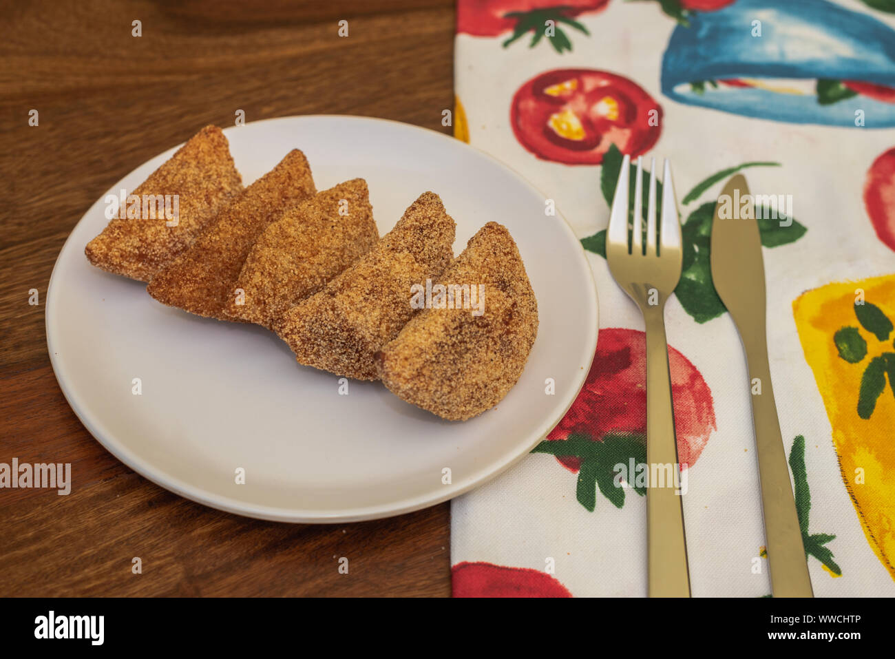 Goan Prawn Rissois or Rissóis de Camarão Stock Photo - Alamy