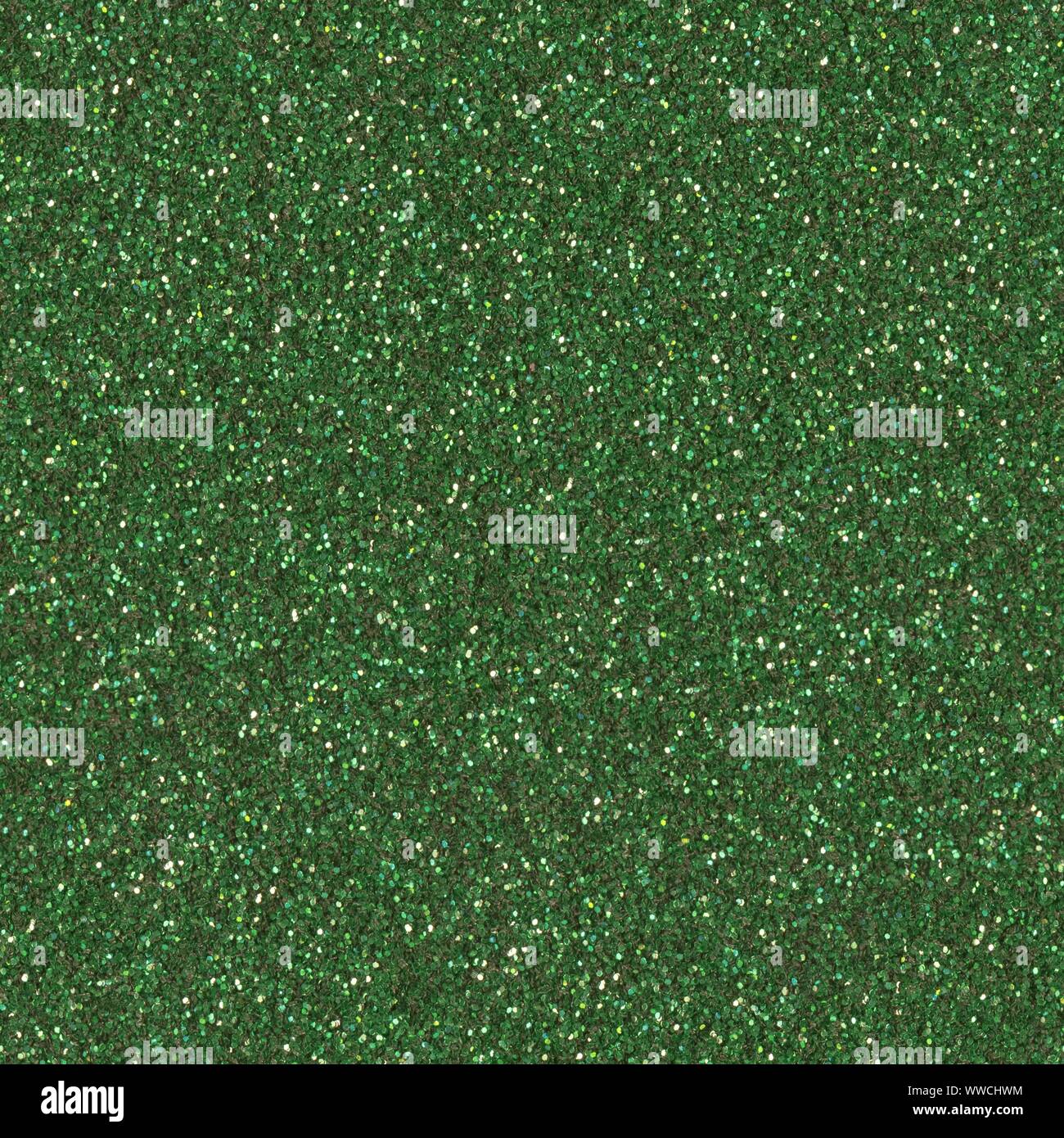 Emerald green glitter texture or background. Seamless square texture ...