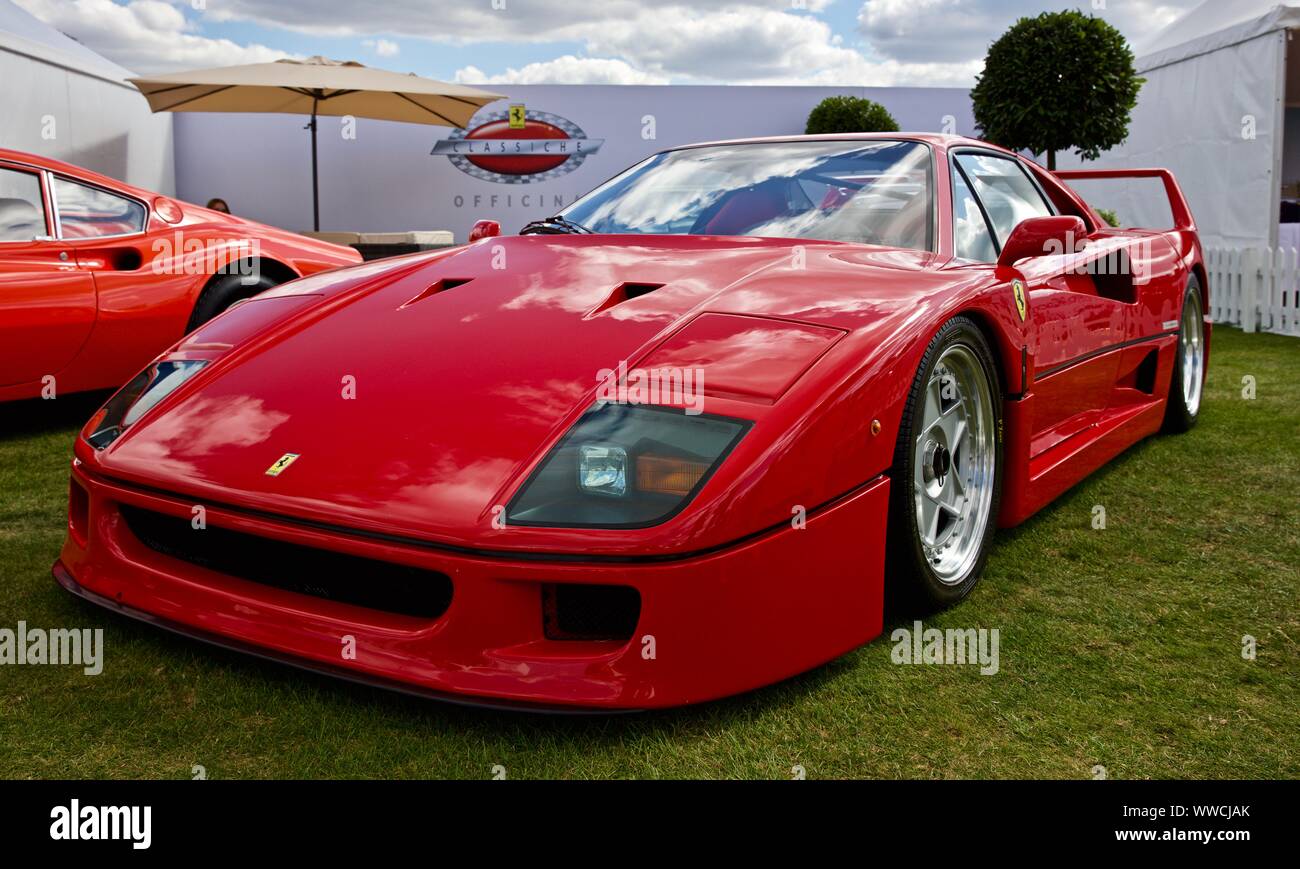 DK Engineering F40 Ferrari at the 2019 Salon Privé Stock Photo - Alamy