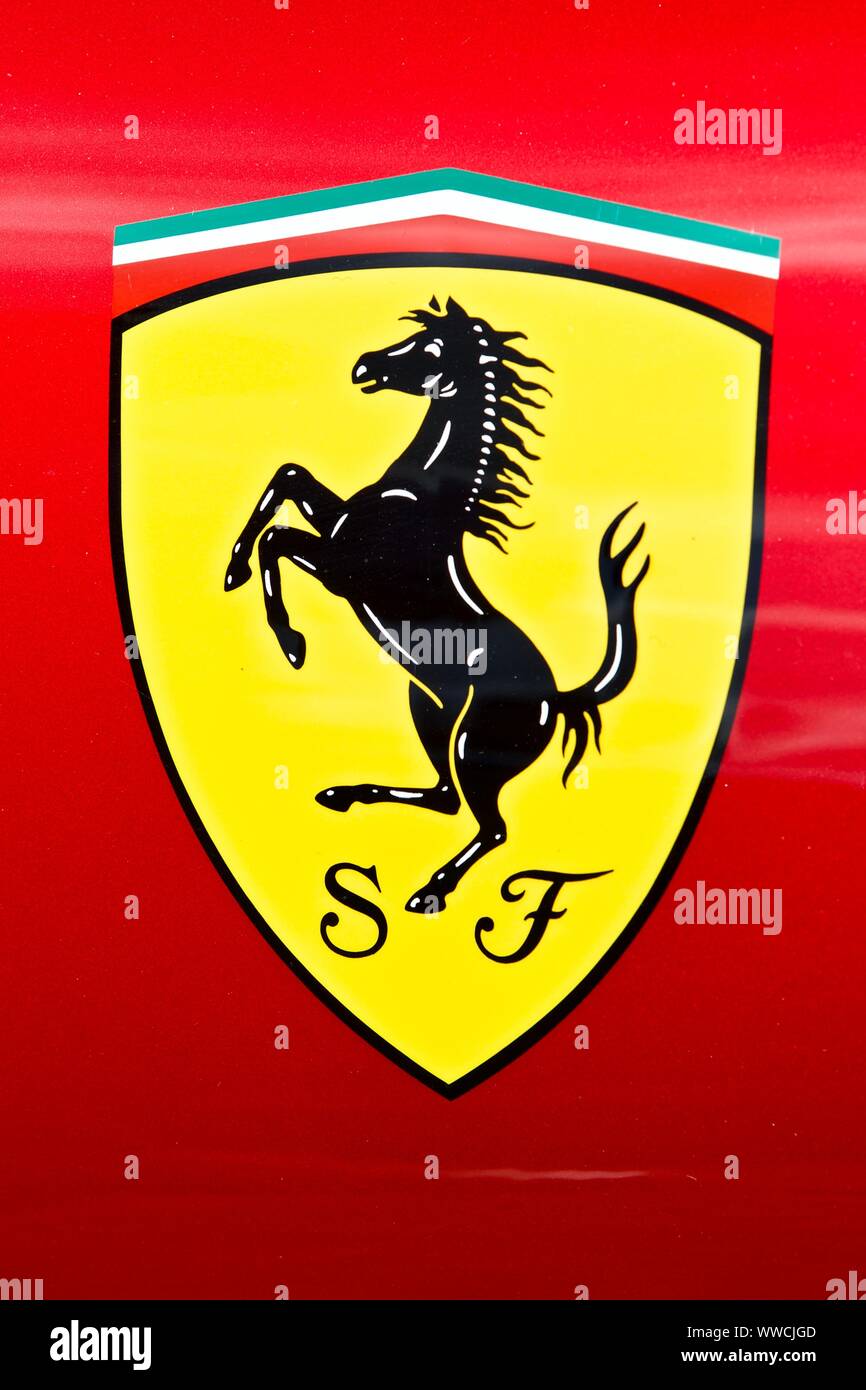 Scuderia ferrari shield hi-res stock photography and images - Alamy