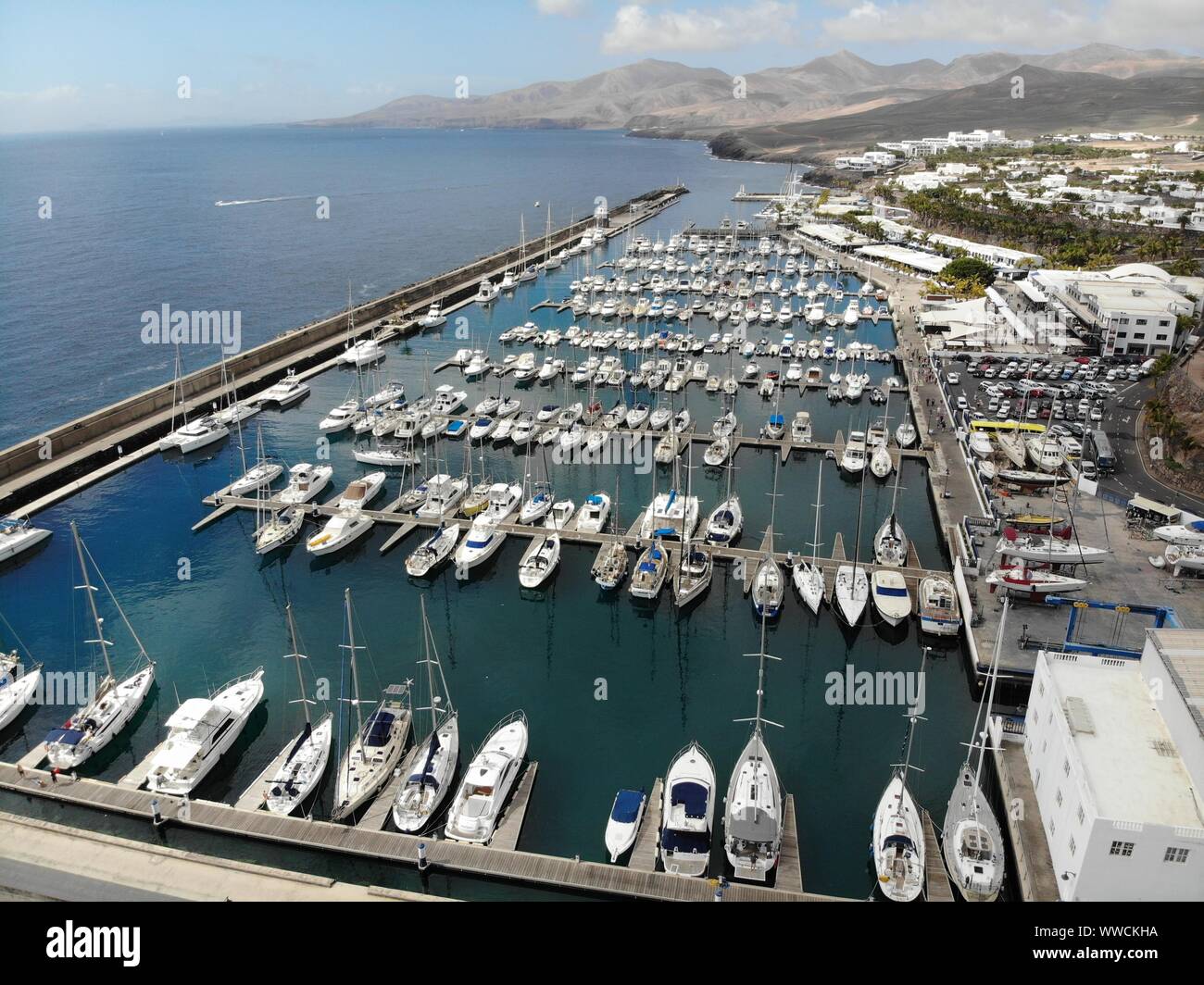 Aerial photo of the beautiful Boats and Boat Harbour Marina and pier ...