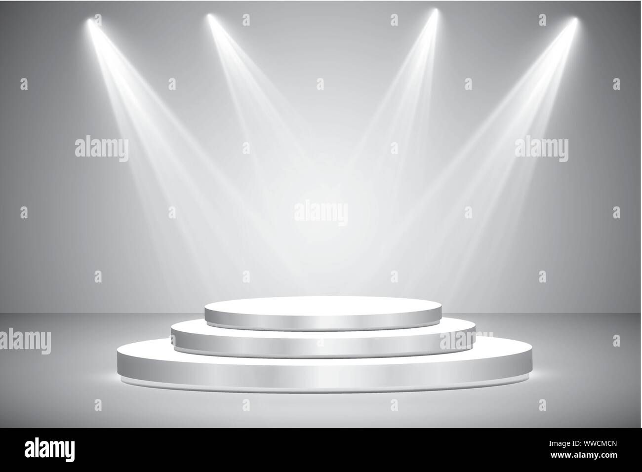 Ground Spotlight Vector