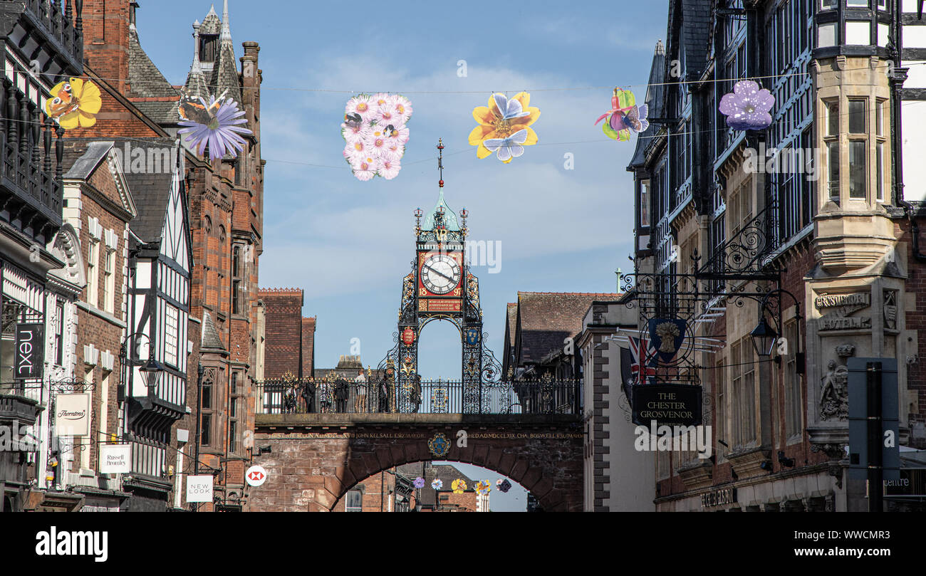 Historical town centre chester river hi-res stock photography and ...
