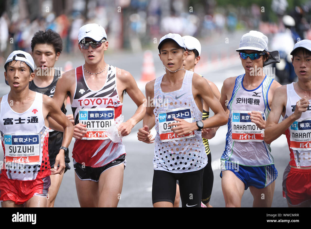 Tokyo, Japan. 13th Sep, 2019. Yuma Hattori, Suguru Osako Marathon ...
