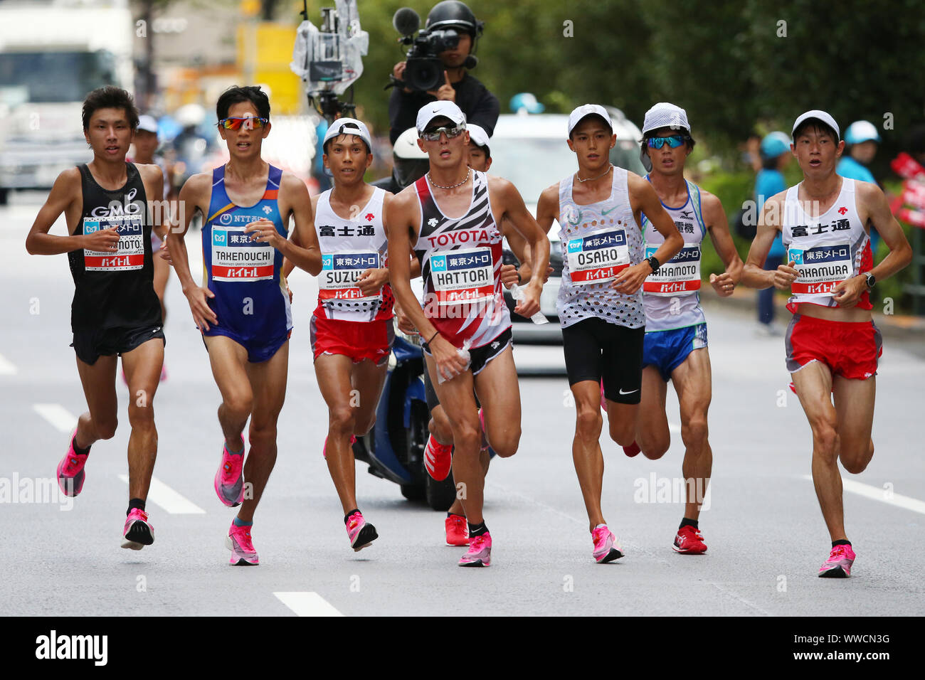 Tokyo, Japan. 15th Sep, 2019. (L to R) Ryo Hashimoto, Yoshiki ...