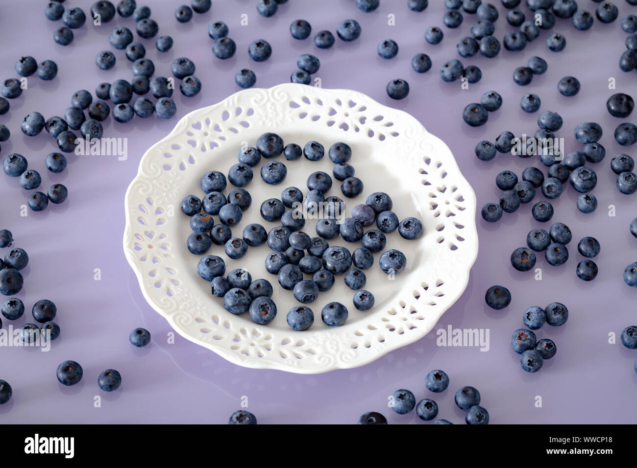Seasonal fruits, foods, blueberry Stock Photo - Alamy