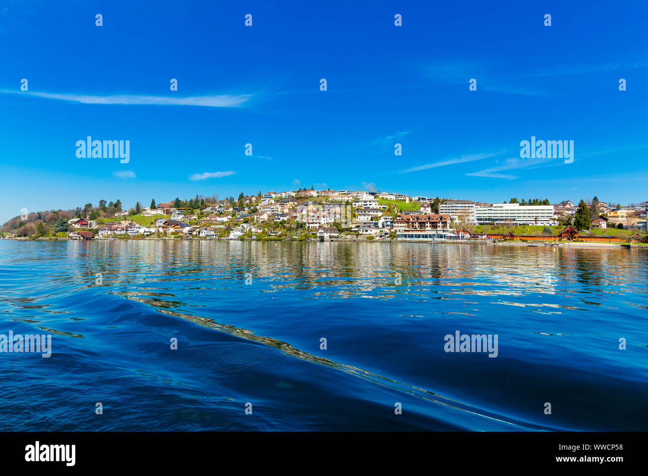 Weggis town hi-res stock photography and images - Alamy