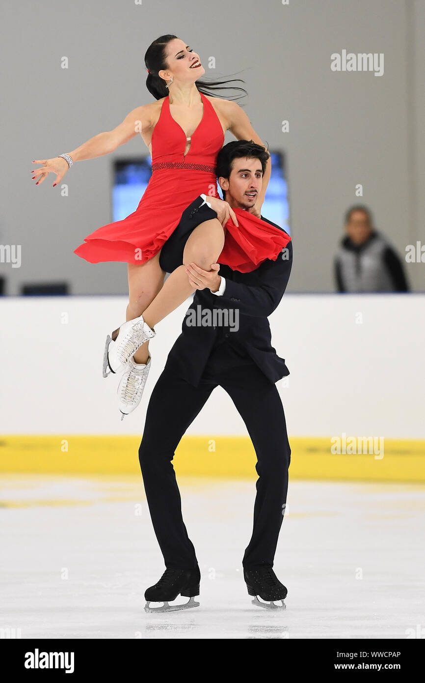 Jasmine TESSARI & Francesco FIORETTI from Italy, perform in the Senior ...