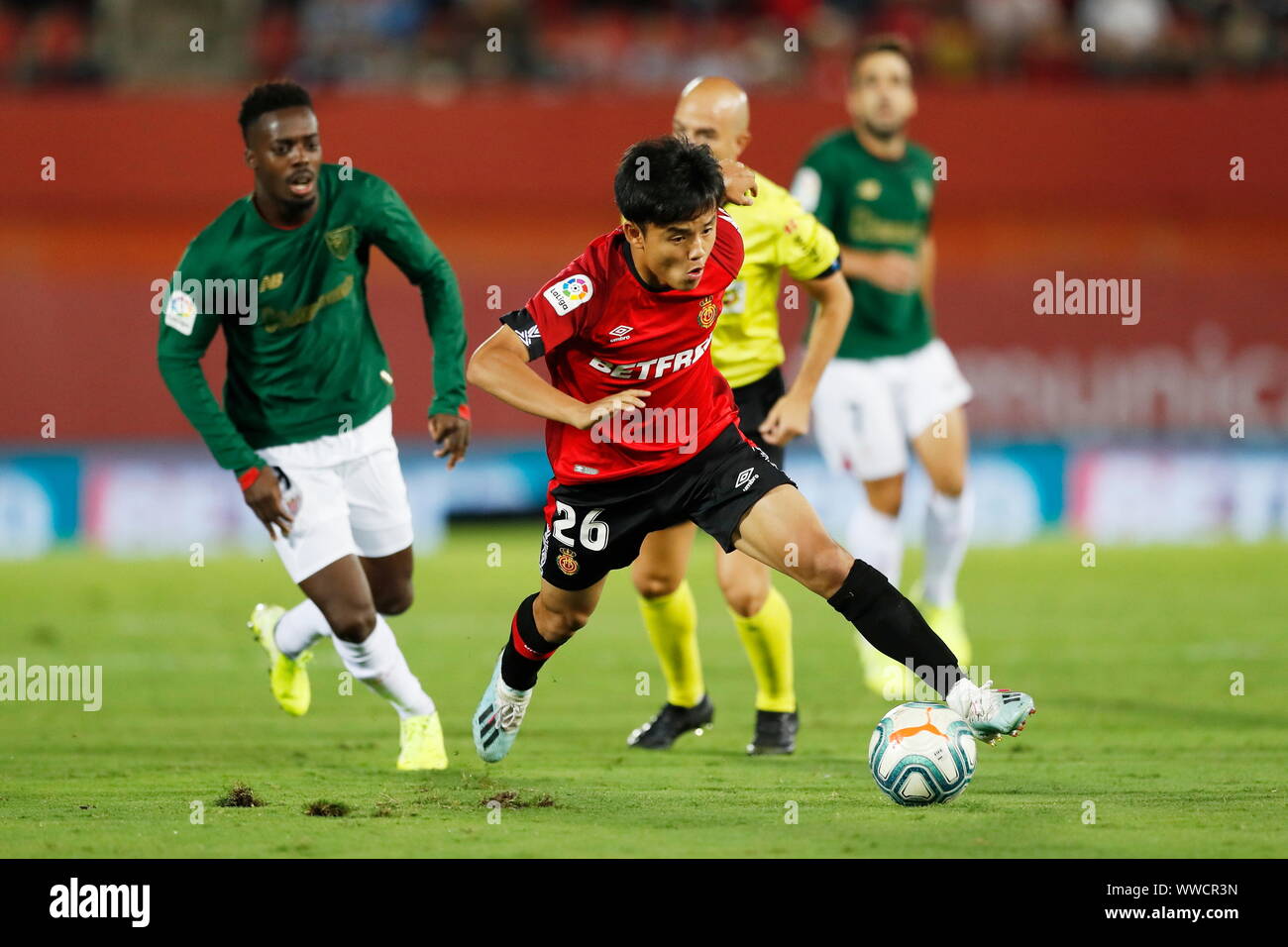 Palma de Mallorca, Spain. 13th Sep, 2019. Takefusa Kubo (Mallorca ...