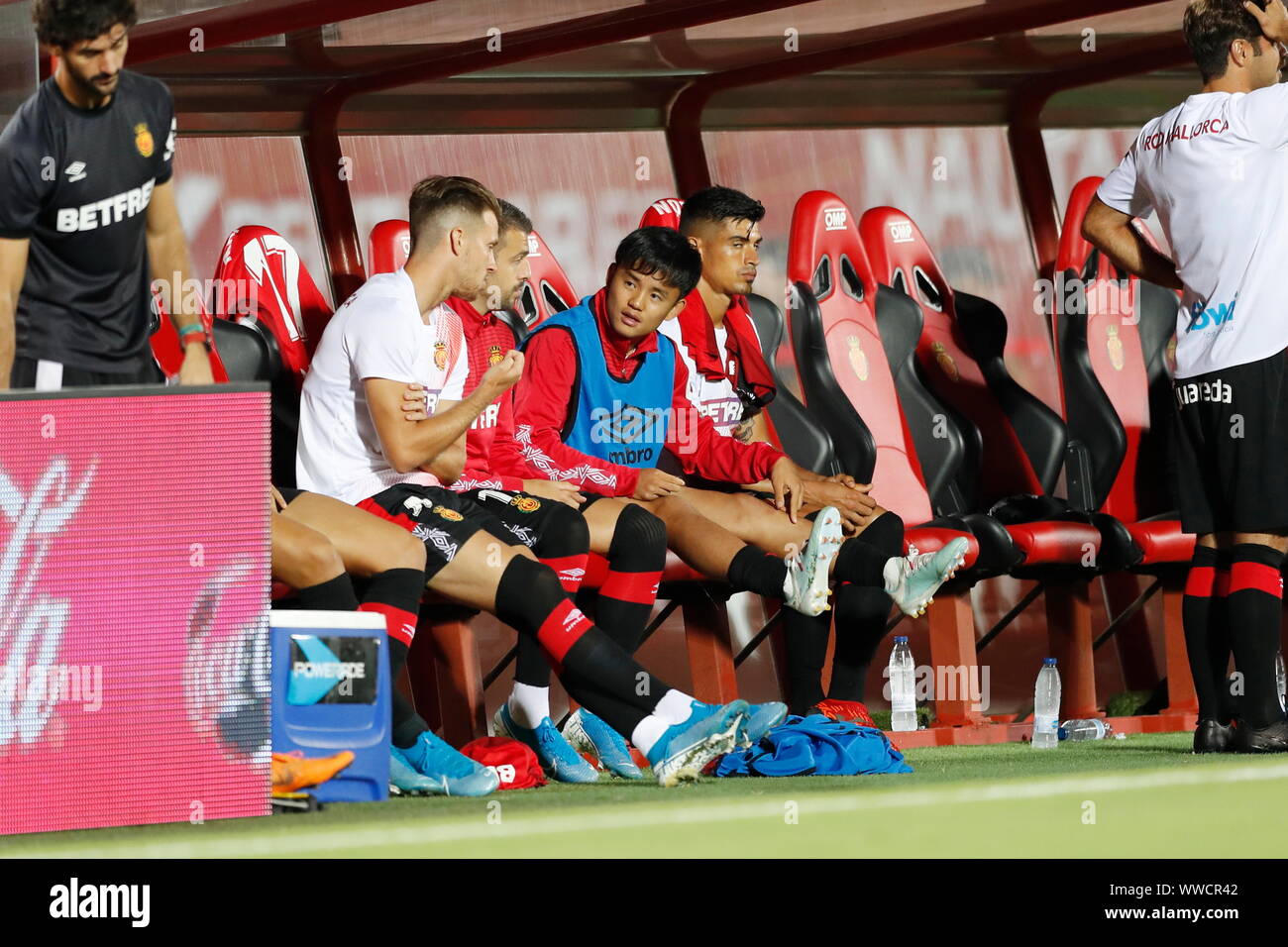 Palma de Mallorca, Spain. 13th Sep, 2019. Takefusa Kubo (Mallorca) Football/Soccer : Spanish "La ...