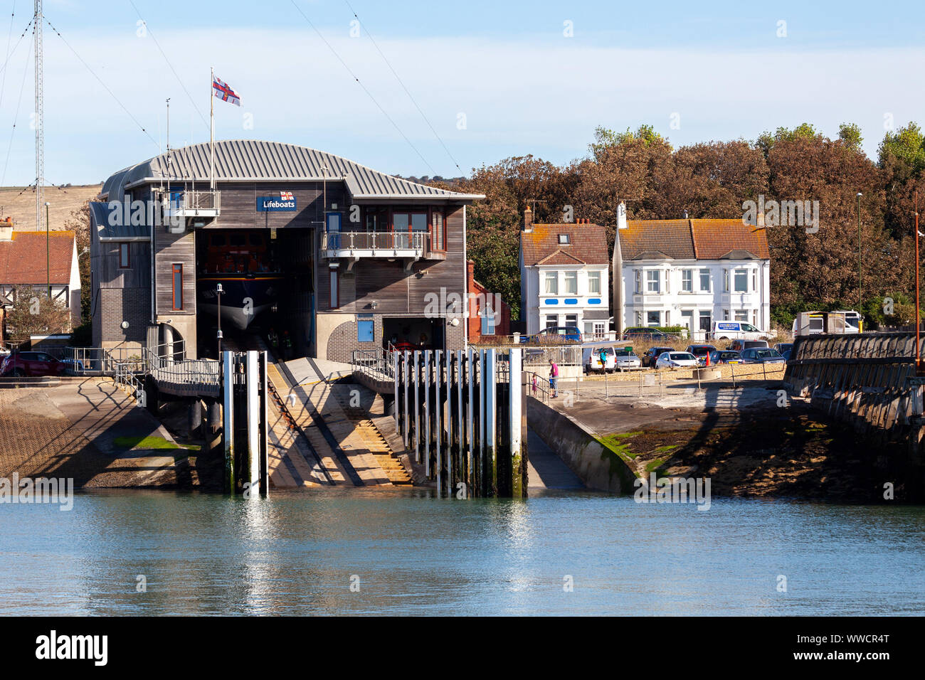 Shoreham harbour lifeboat hi-res stock photography and images - Alamy
