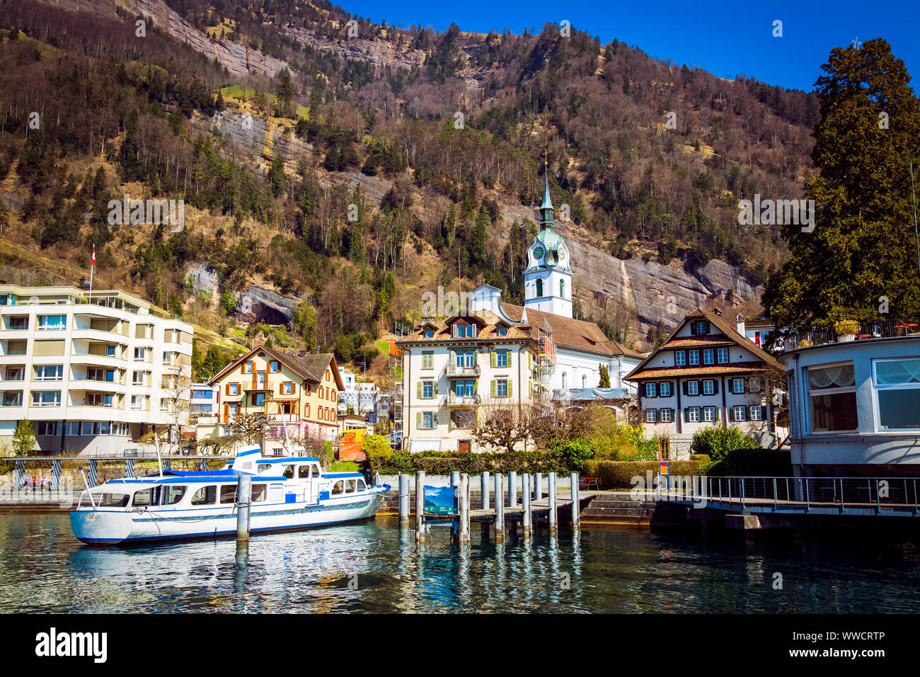 Switzerland weggis hi-res stock photography and images - Alamy