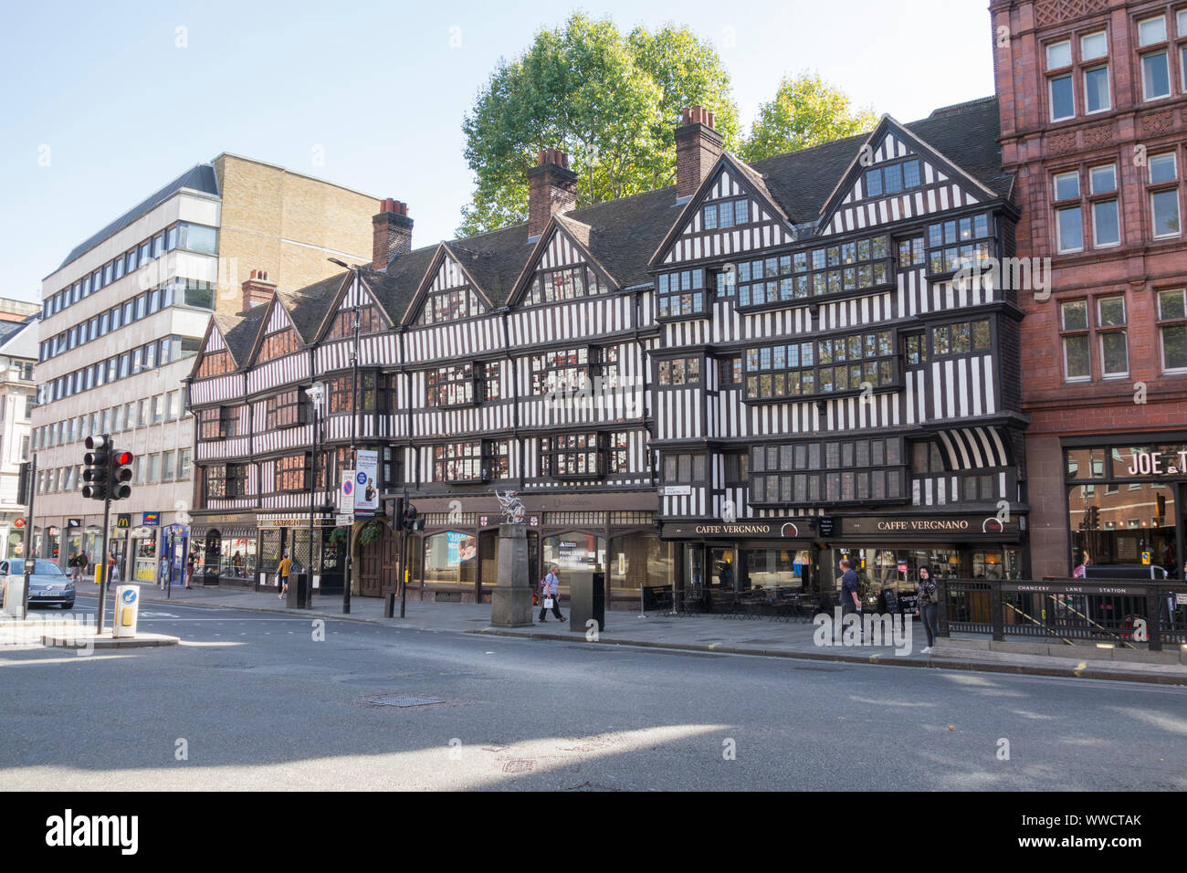 Staple Inn, High Holborn, City of London, England, UK Stock Photo - Alamy