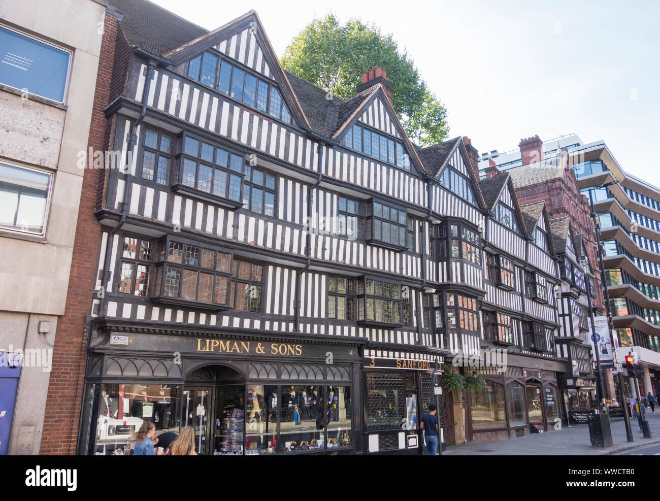Staple Inn, High Holborn, City of London, England, UK Stock Photo - Alamy