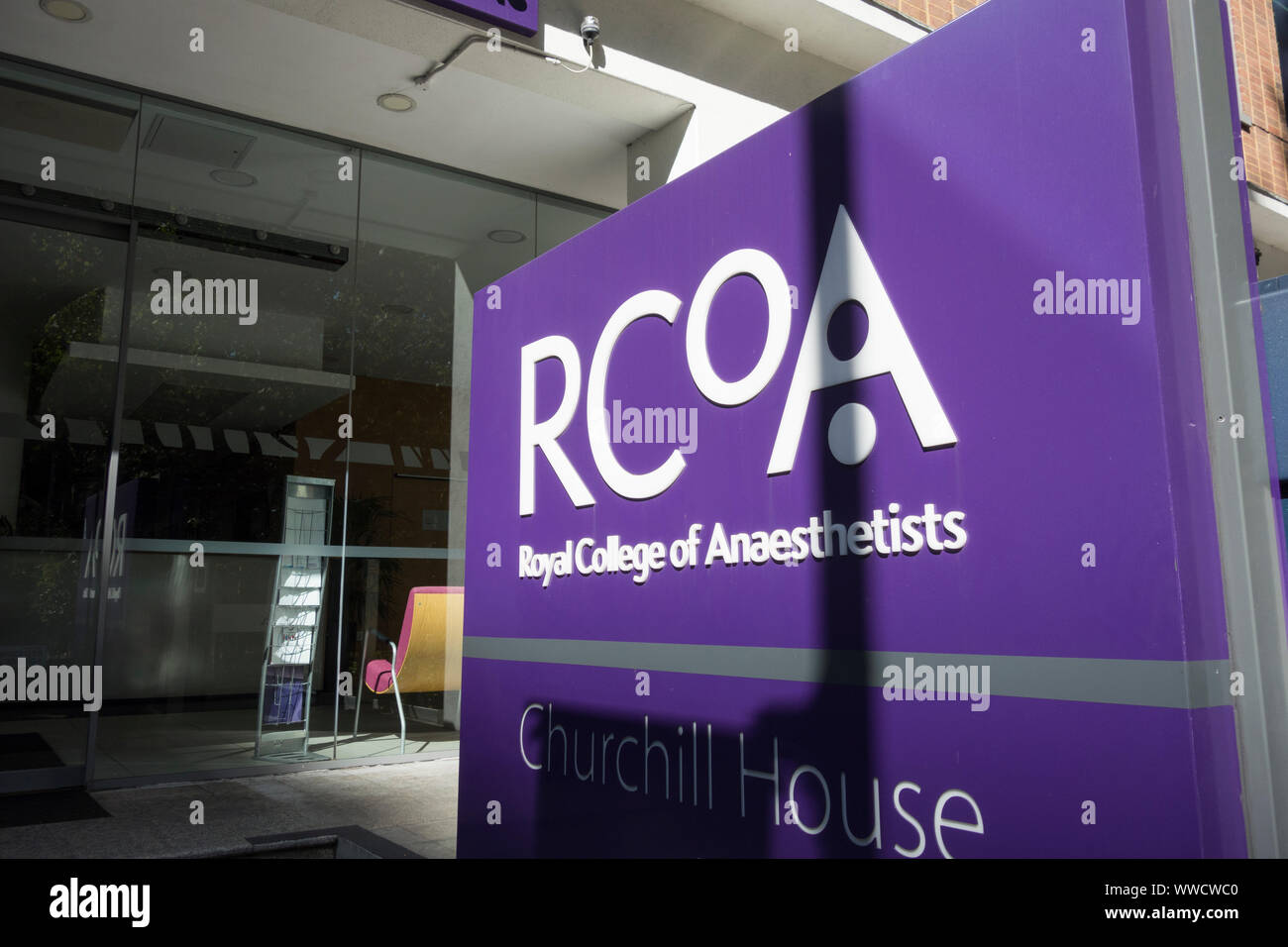 Royal College Of Anaesthetists Logo