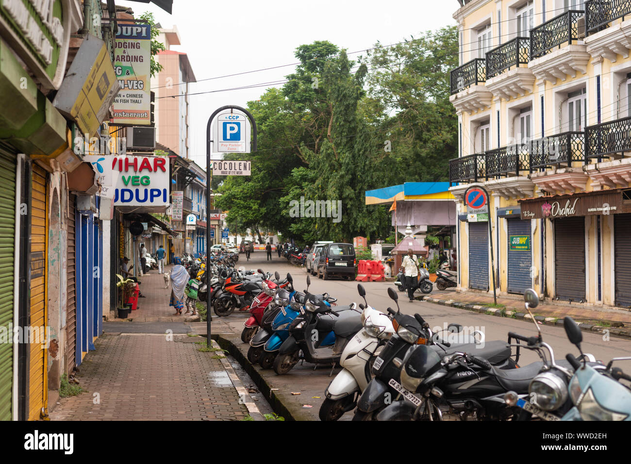Panaji Colonial Buildings High Resolution Stock Photography and Images ...