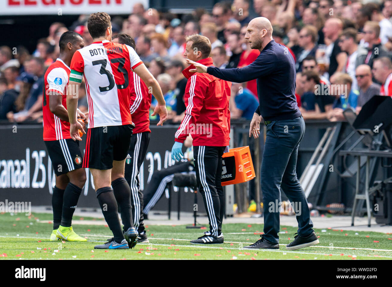 Rotterdam, Netherlands. 15th Sep, 2019. ROTTERDAM - Feyenoord - ADO ...