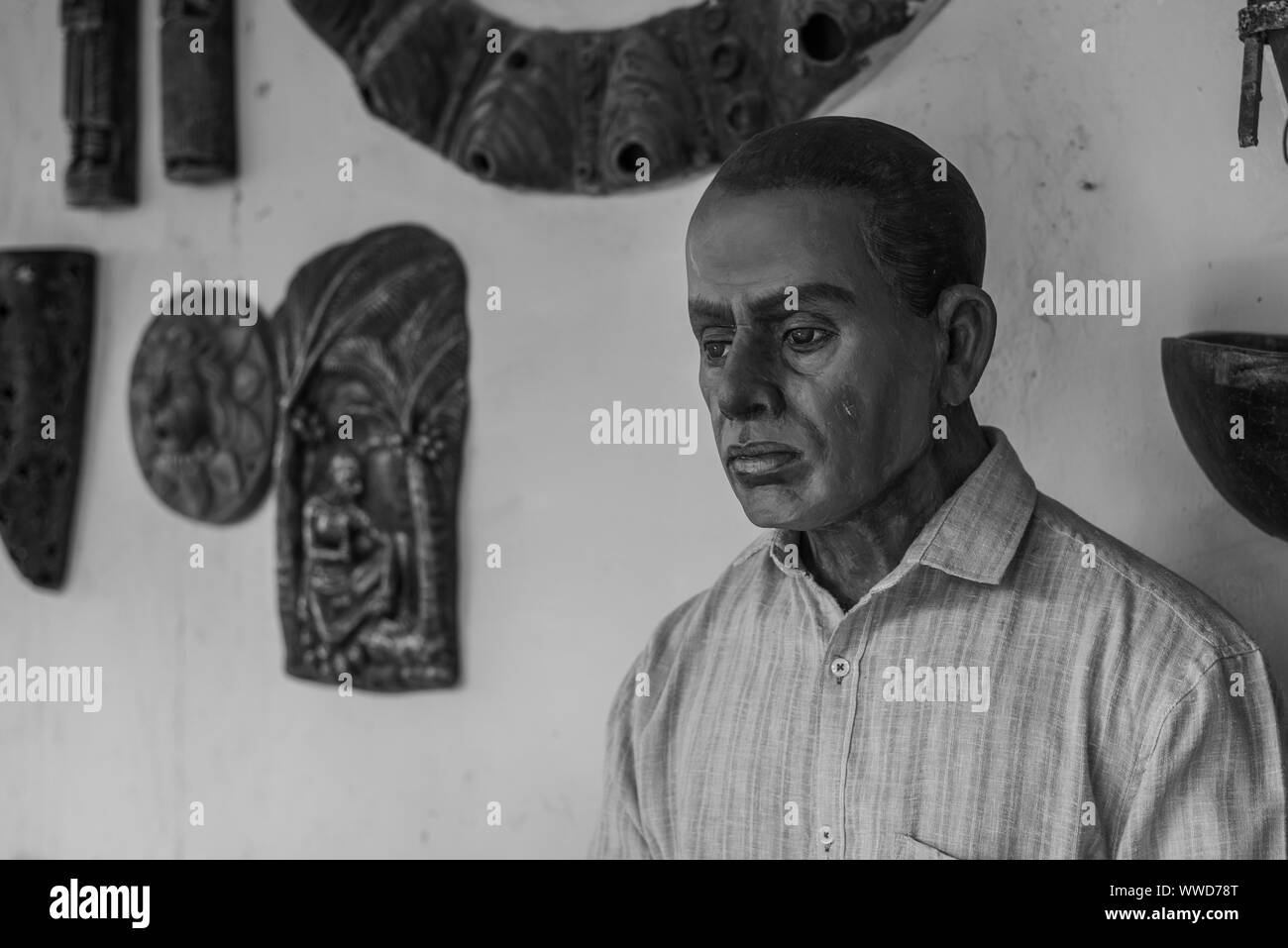 Clay statue india Black and White Stock Photos & Images - Alamy