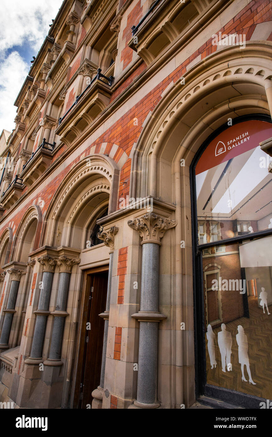 UK, County Durham, Bishop Auckland, Market Place, Auckland Project ...