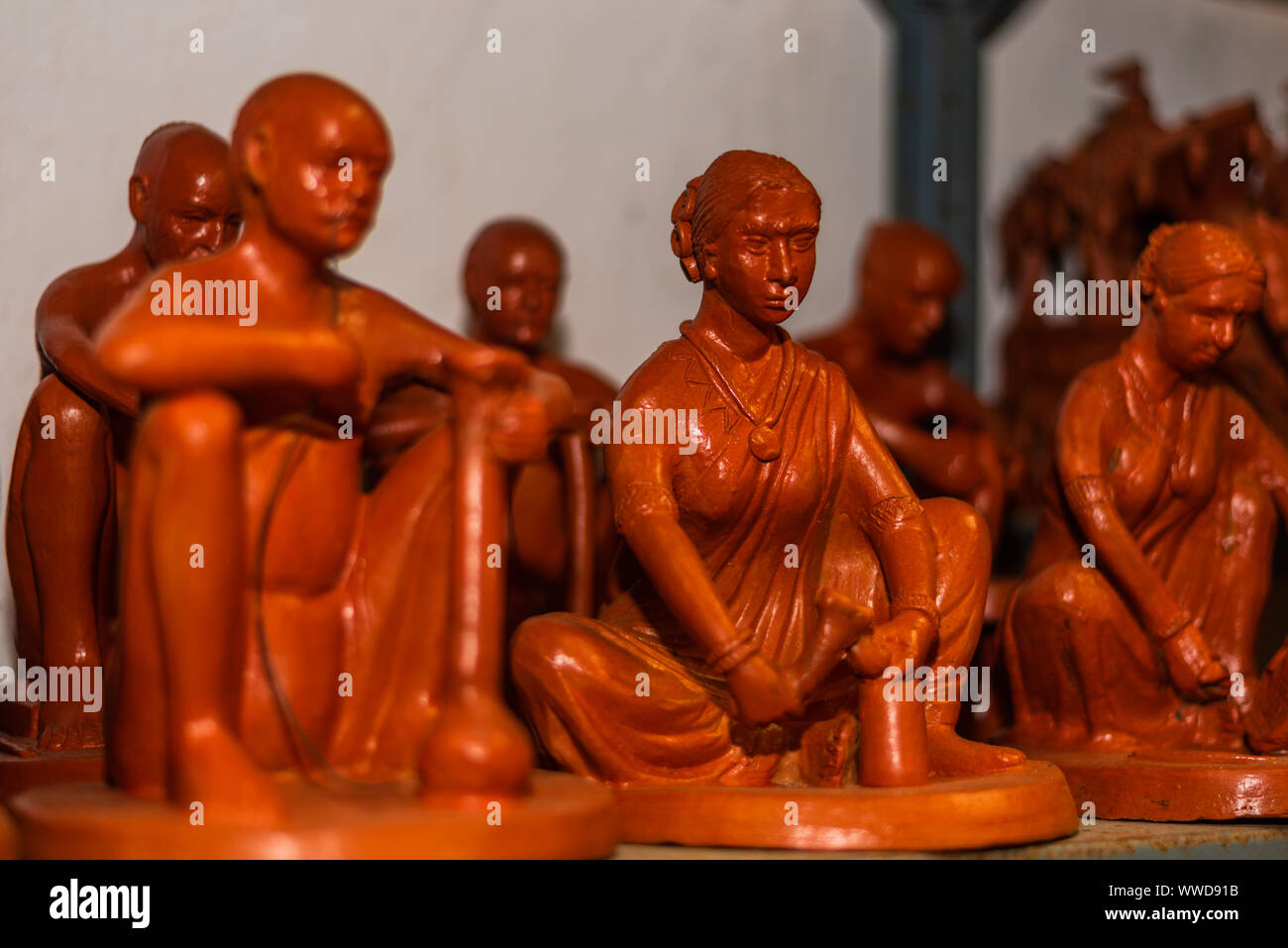 A variety of local handmade Clay pottery and home decor sold in Goa ...