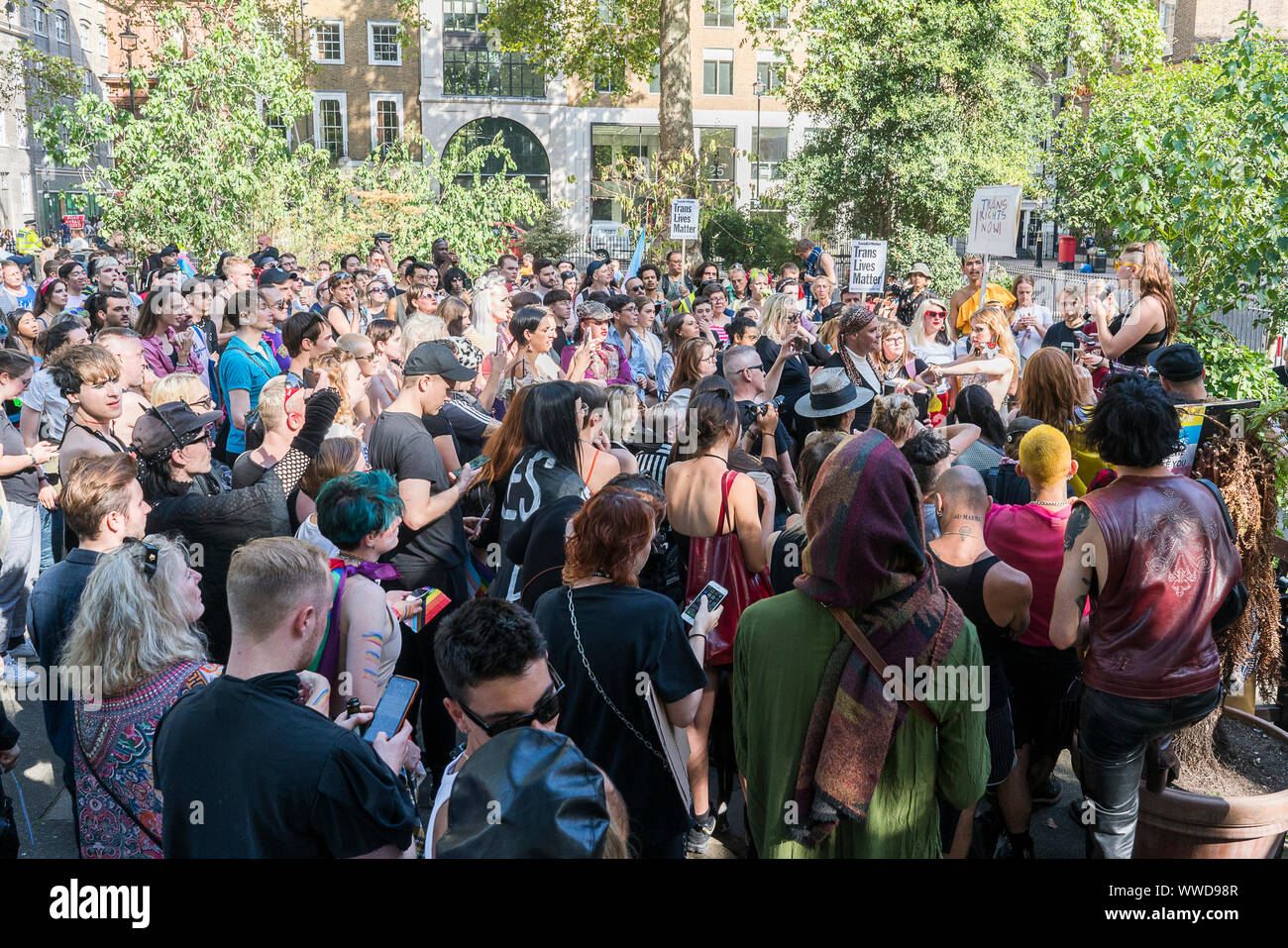 2019, September 14th, London, UK : First ever Trans Pride London takes ...