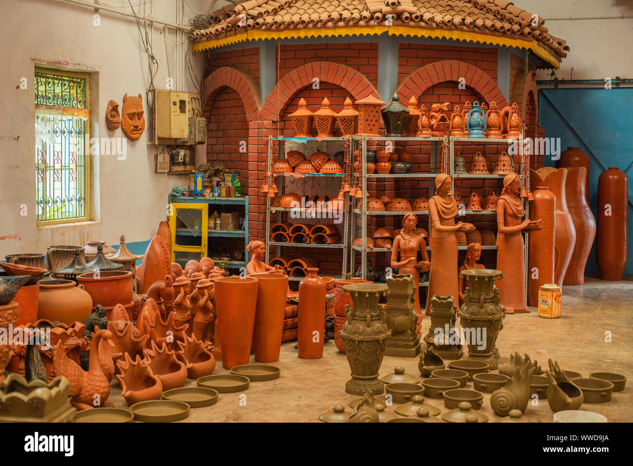 Indian clay utensils hi-res stock photography and images - Alamy