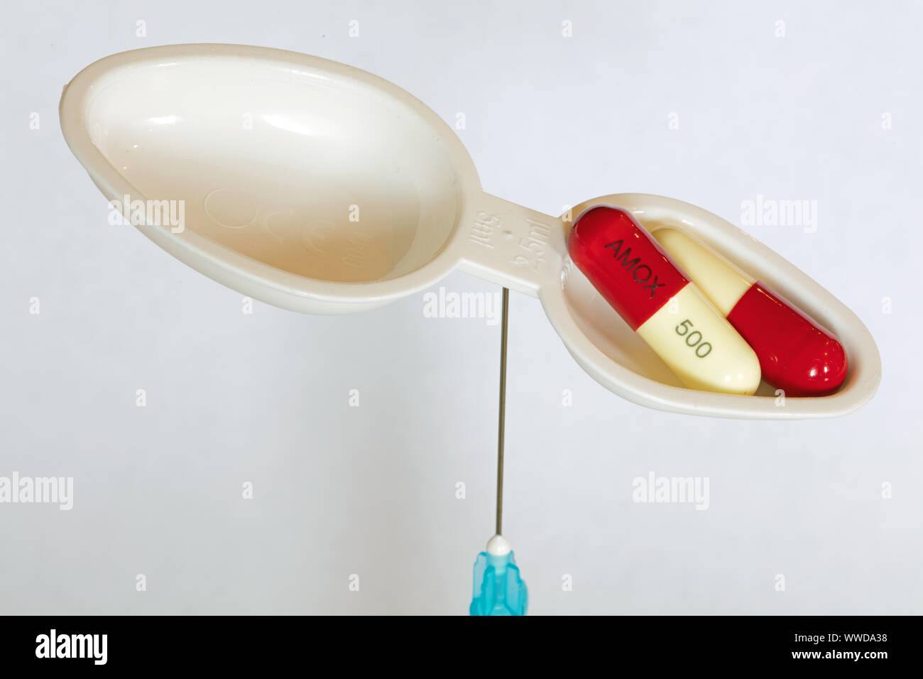 Medicine spoon hi-res stock photography and images - Alamy
