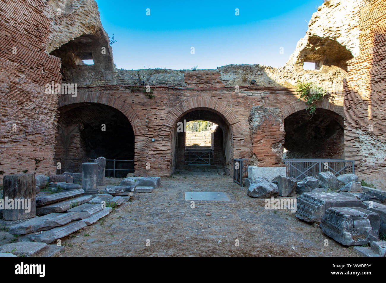 Flavian amphitheater pozzuoli hi-res stock photography and images - Alamy