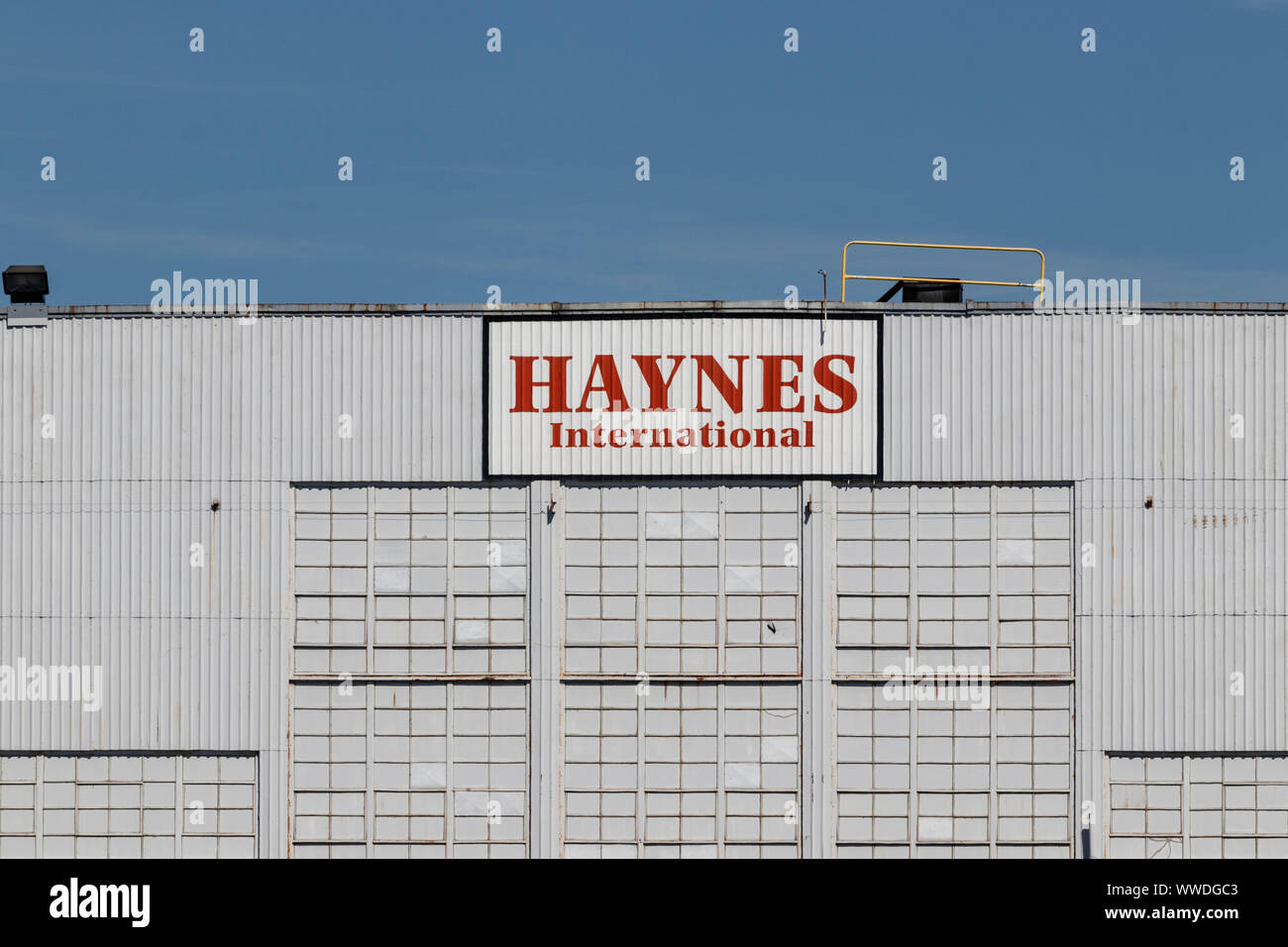 Kokomo - Circa September 2019: Haynes International manufacturing ...