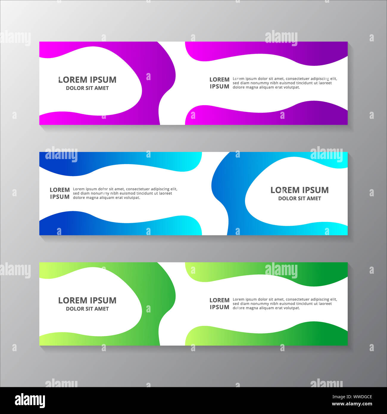 Abstract Liquid Banner Template, gradient color, modern layout web ... Abstract Liquid Banner Template, gradient color, modern layout web ...