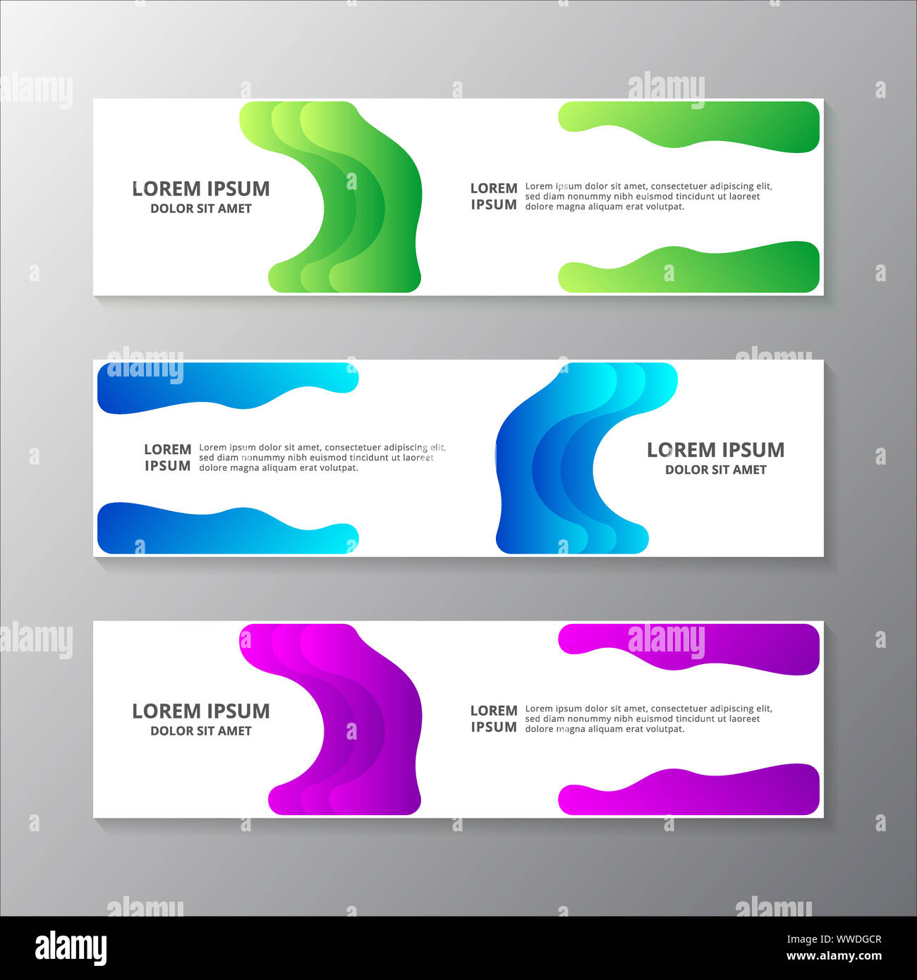 Abstract Liquid Banner Template, gradient color, modern layout web ... Abstract Liquid Banner Template, gradient color, modern layout web ...