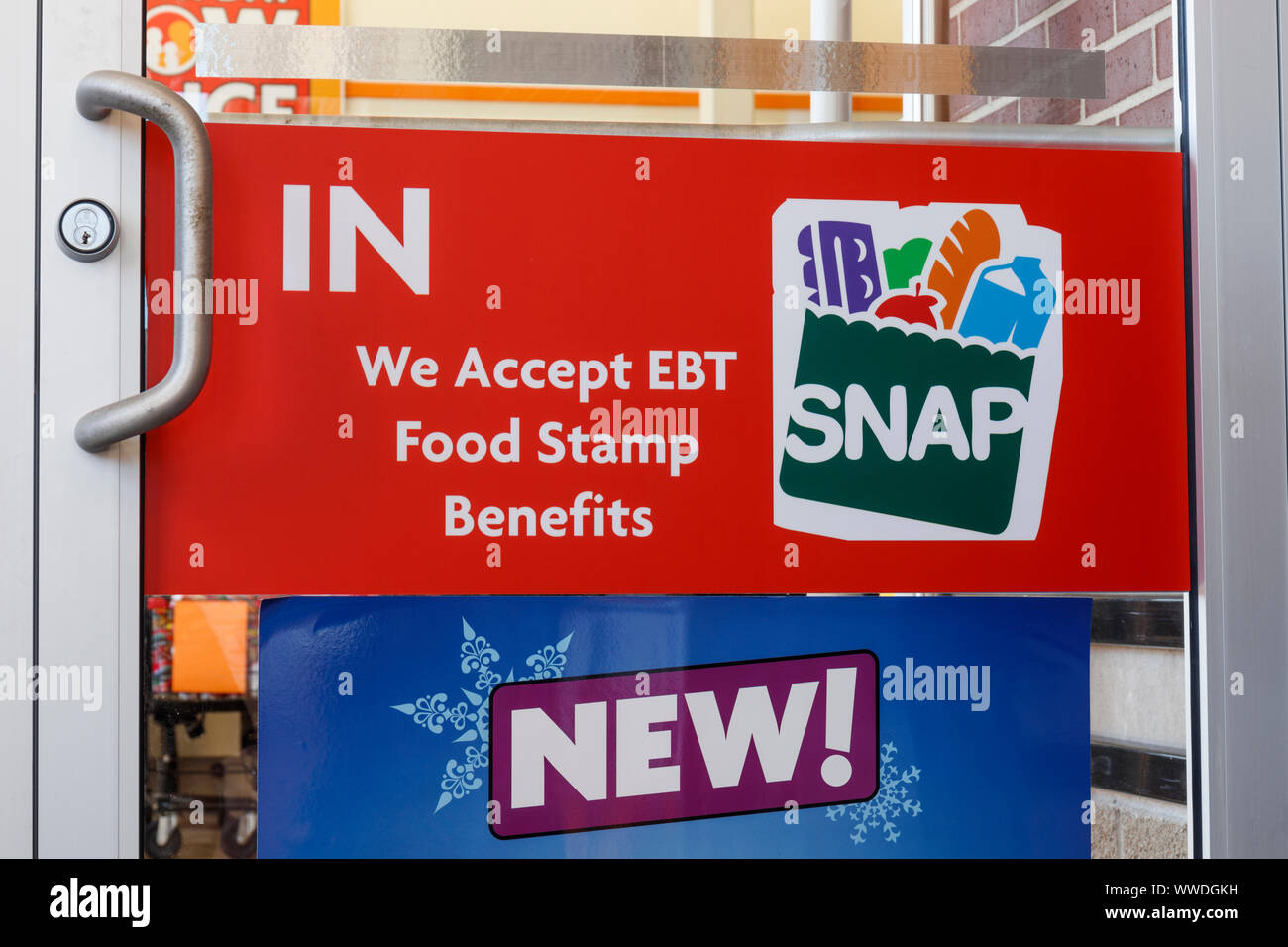 Kokomo - Circa September 2019: SNAP and EBT Accepted here sign VII ...