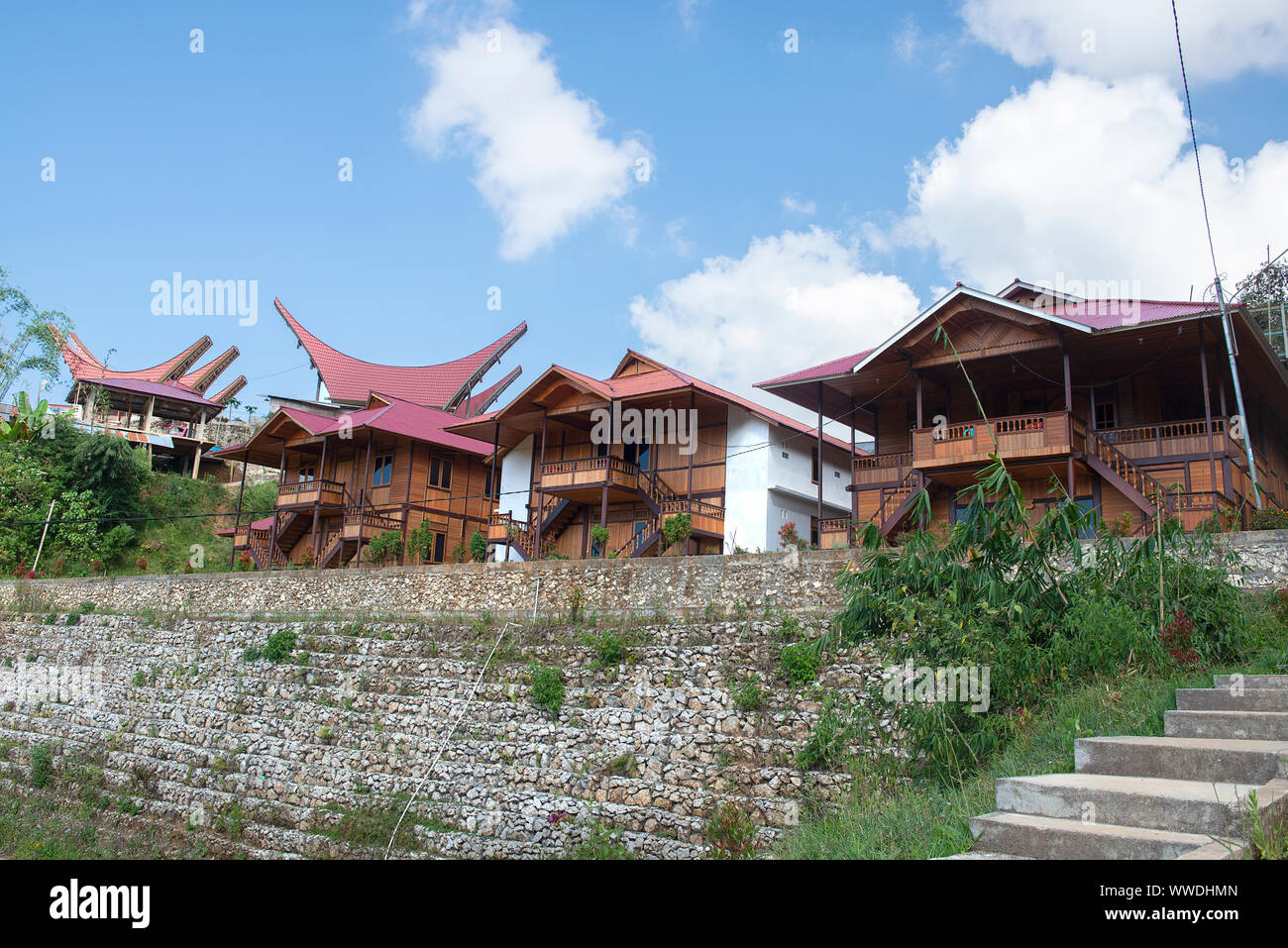 Traditional Alang rice barn, Rantepao, Tana Toraja, South Sulawesi ...