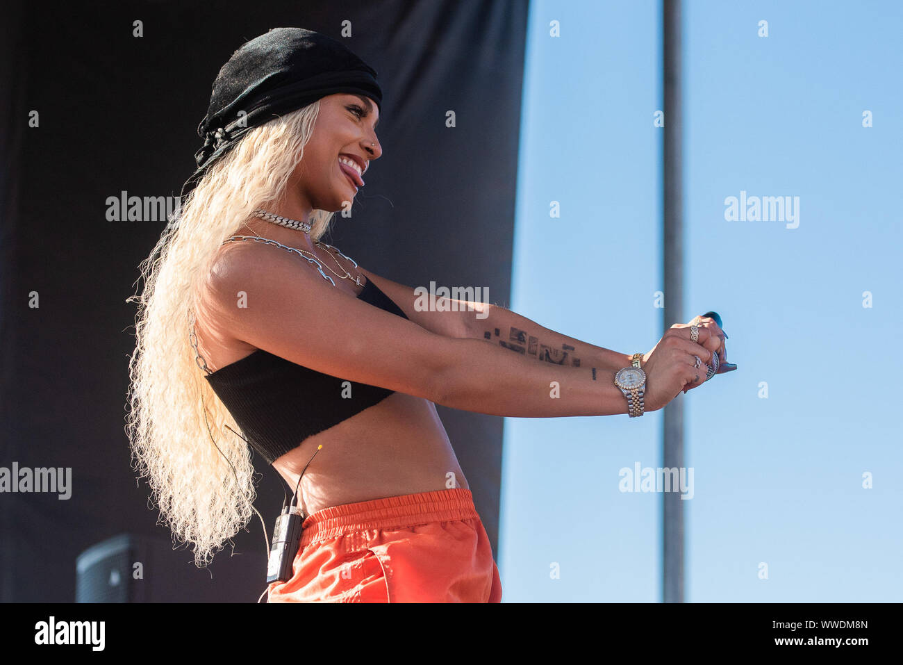 Danileigh performs at Lights On Festival at Concord Pavilion on ...