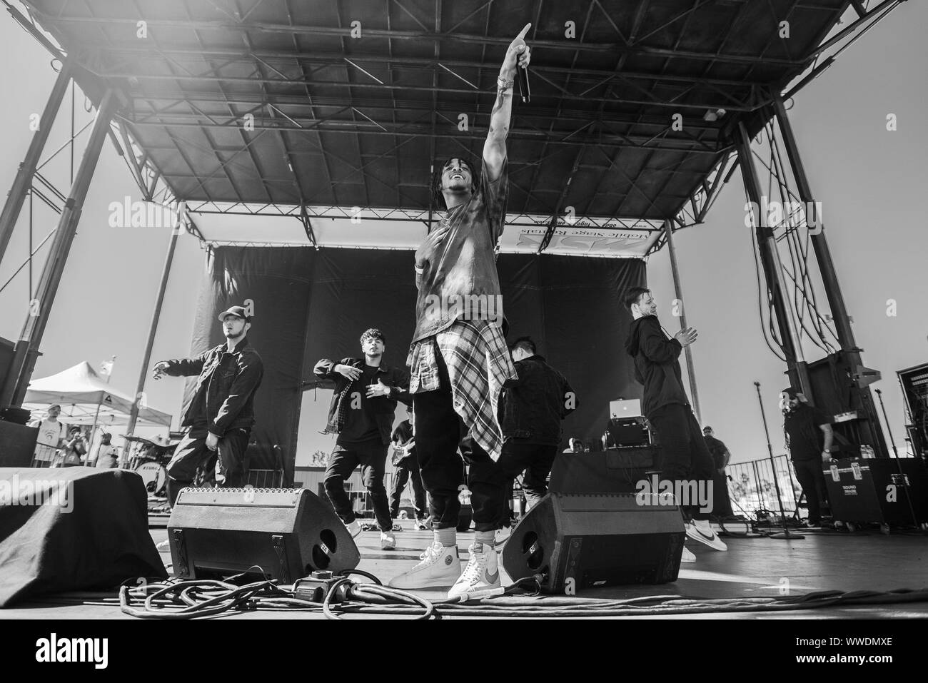 Tone Stith performs at Lights On Festival at Concord Pavilion on ...