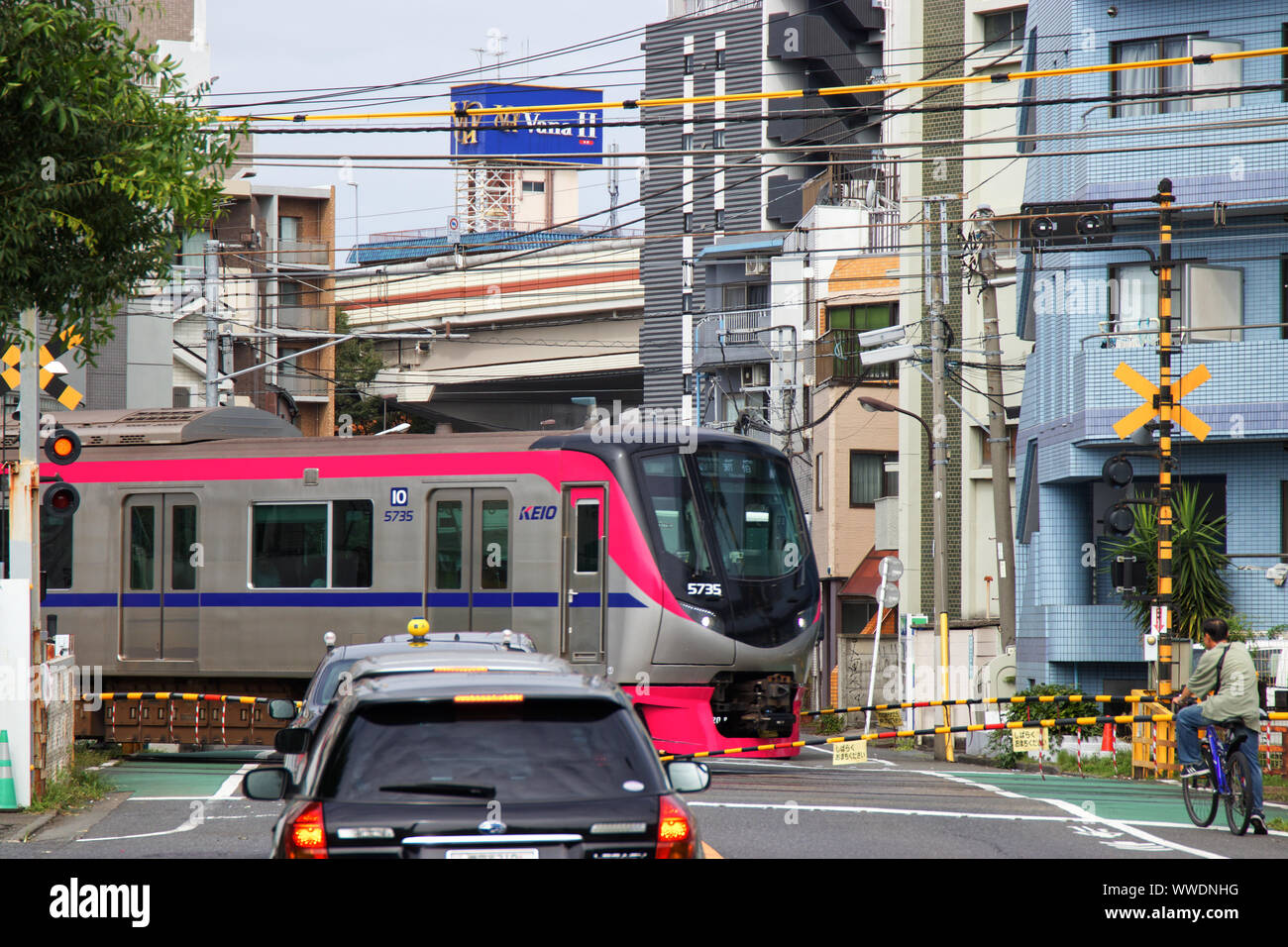 Railway and metro trains in Tokyo Japan Stock Photo - Alamy