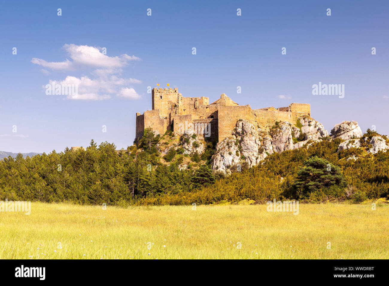 World locations loarre castle hi-res stock photography and images - Alamy