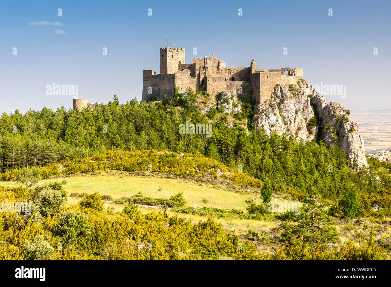 World locations loarre castle hi-res stock photography and images - Alamy