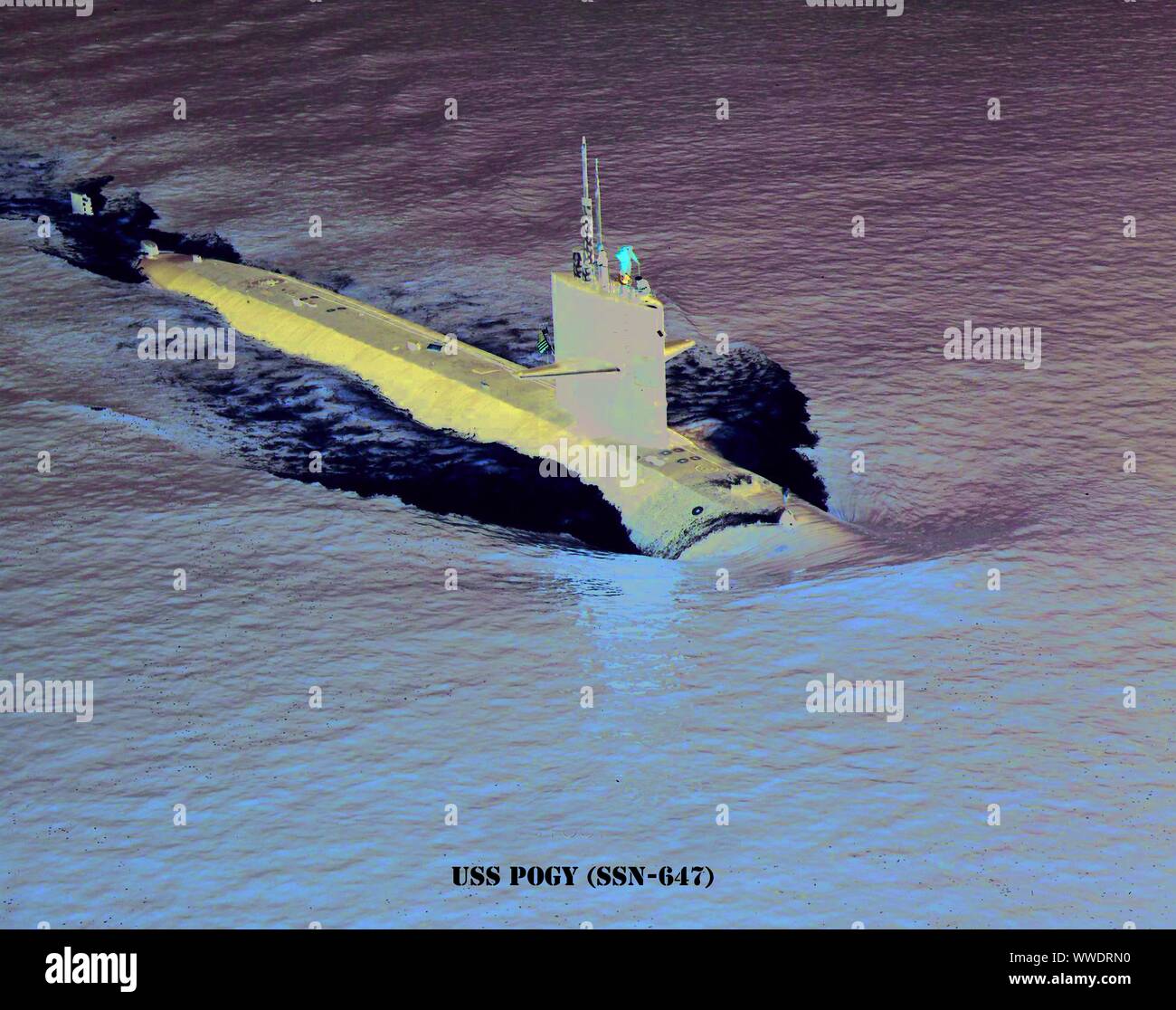 USS POGY (SSN-647 Stock Photo - Alamy